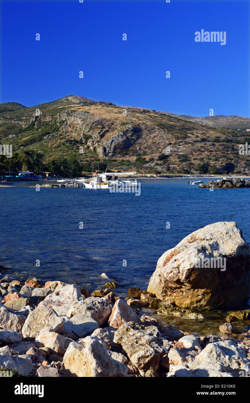 Boat greece katelios hi-res stock photography and images - Alamy