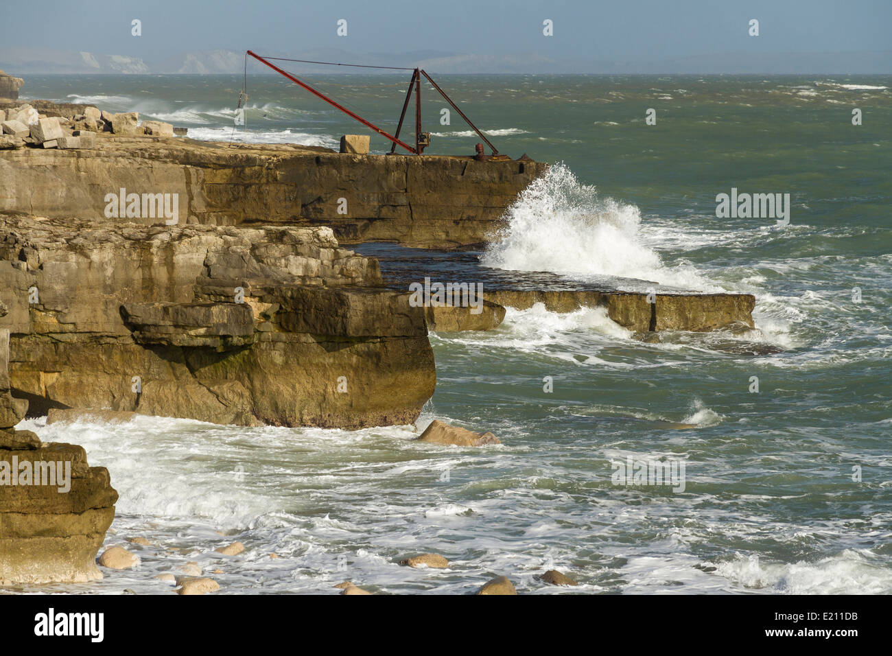 Portland bill storm hi-res stock photography and images - Alamy