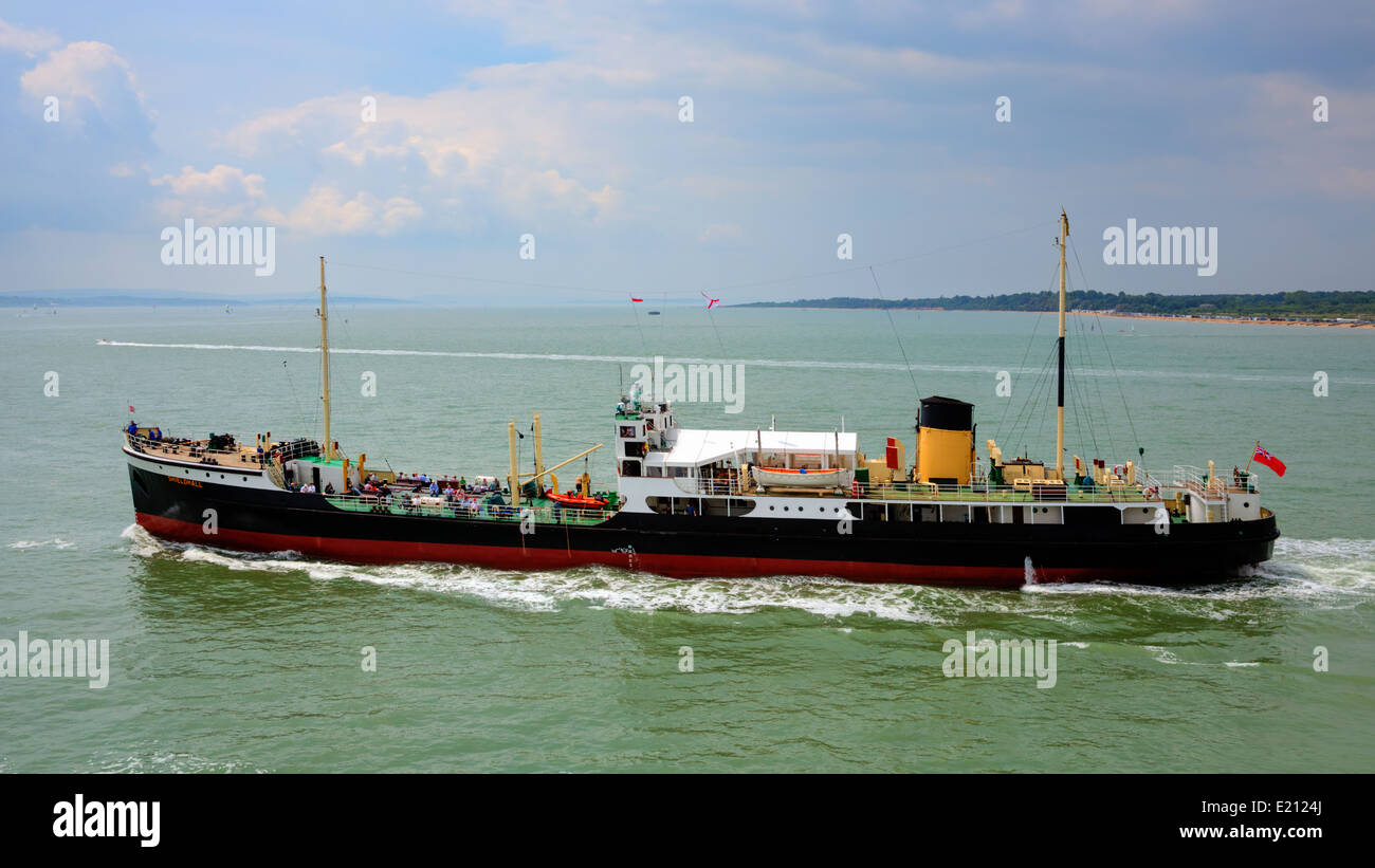 Shieldhall steam ship at Southampton England UK Stock Photo - Alamy
