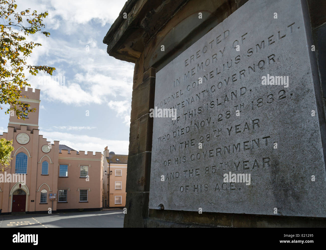 Castletown square hi-res stock photography and images - Alamy
