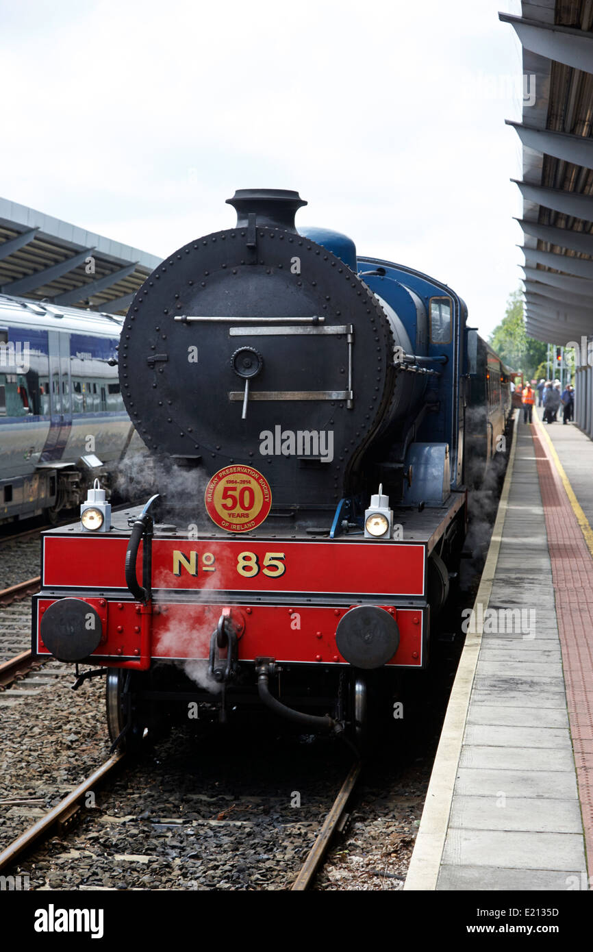 Train Station Steam Locomotive