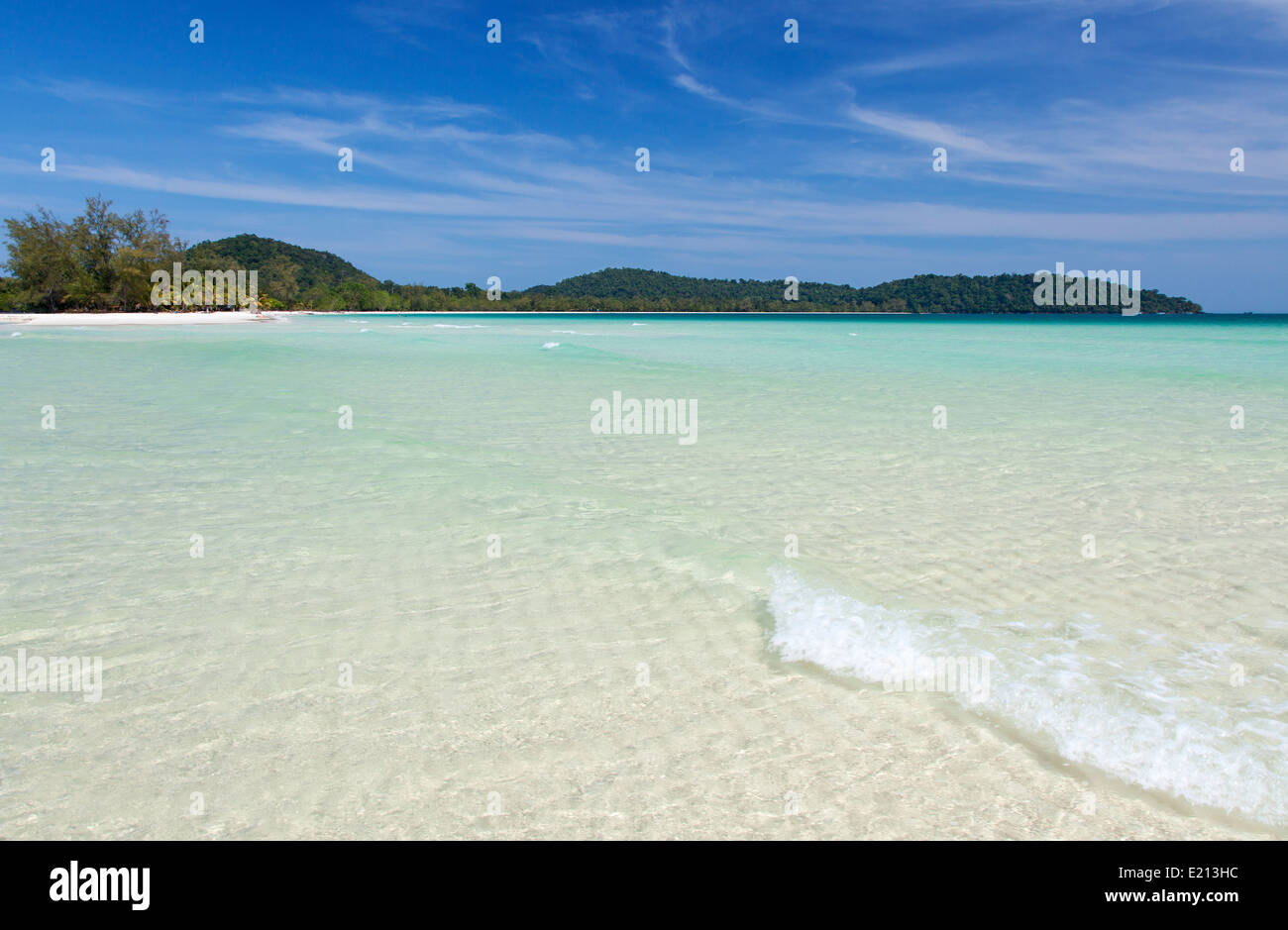 Long set beach koh rong hi-res stock photography and images - Alamy
