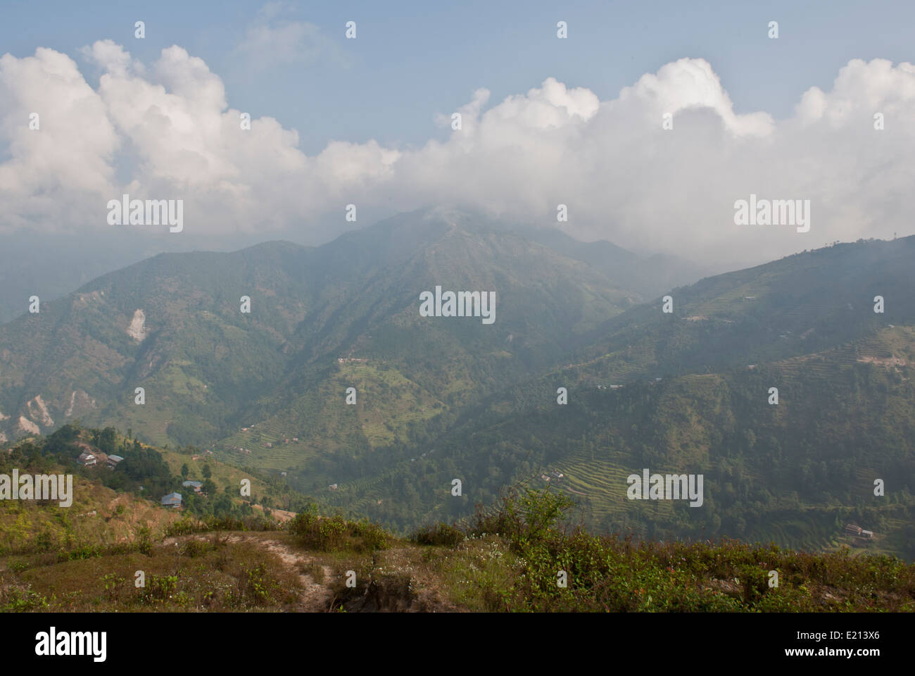 Hilly region of nepal hi-res stock photography and images - Alamy