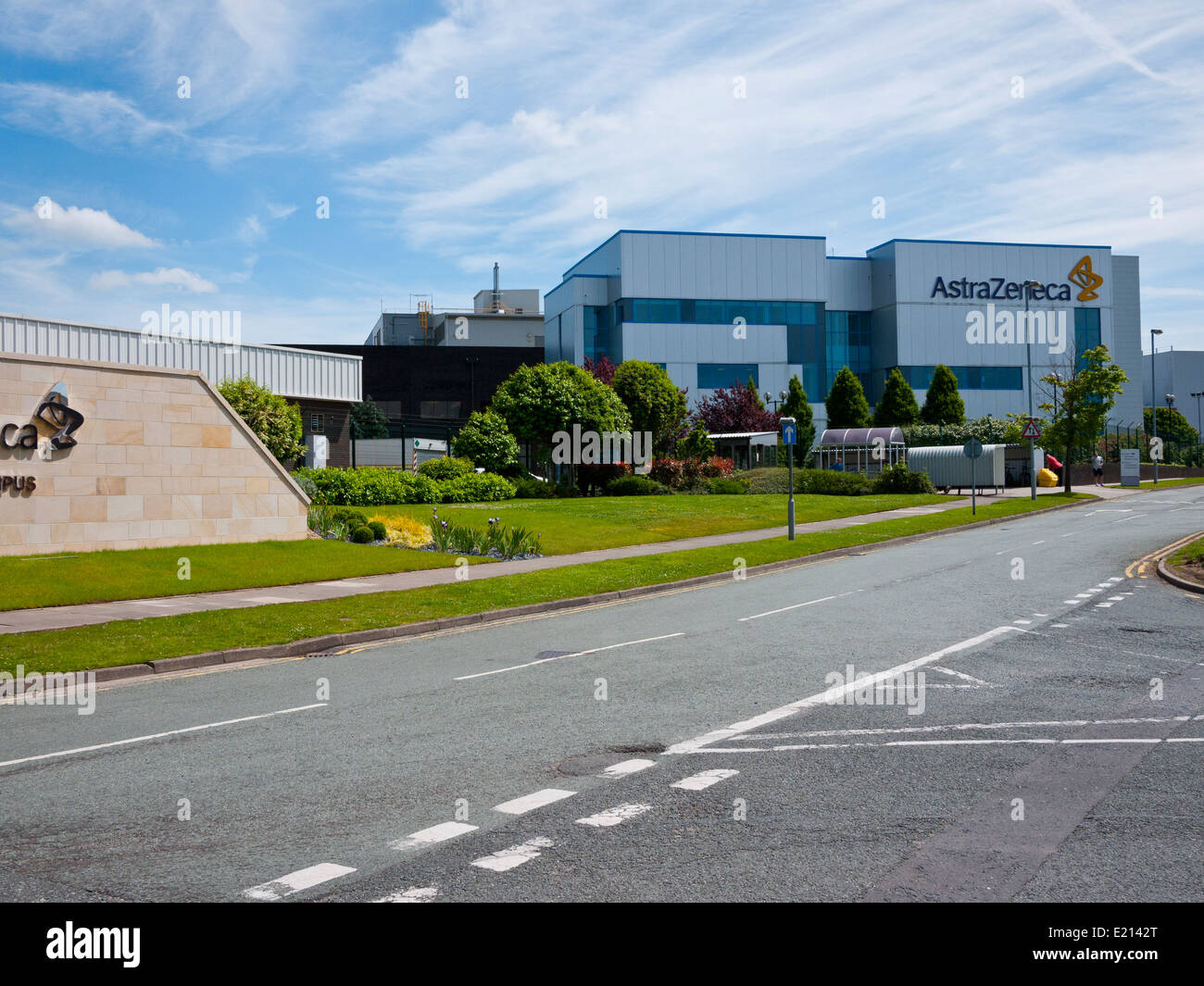 AstraZeneca research campus, Macclesfield, Cheshire,England,UK Stock ...
