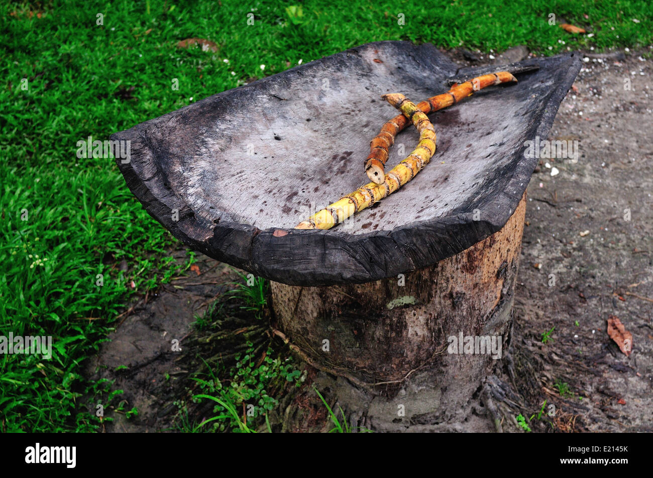 Trapiche - Make Guarapo ( Sugarcane juice ) in Industria - PANGUANA ...
