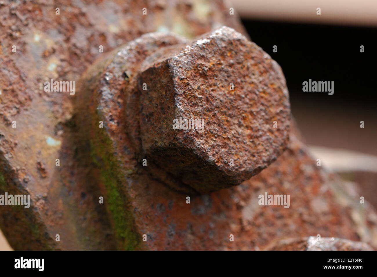 Rusty Metal Bolt Stock Photo - Alamy