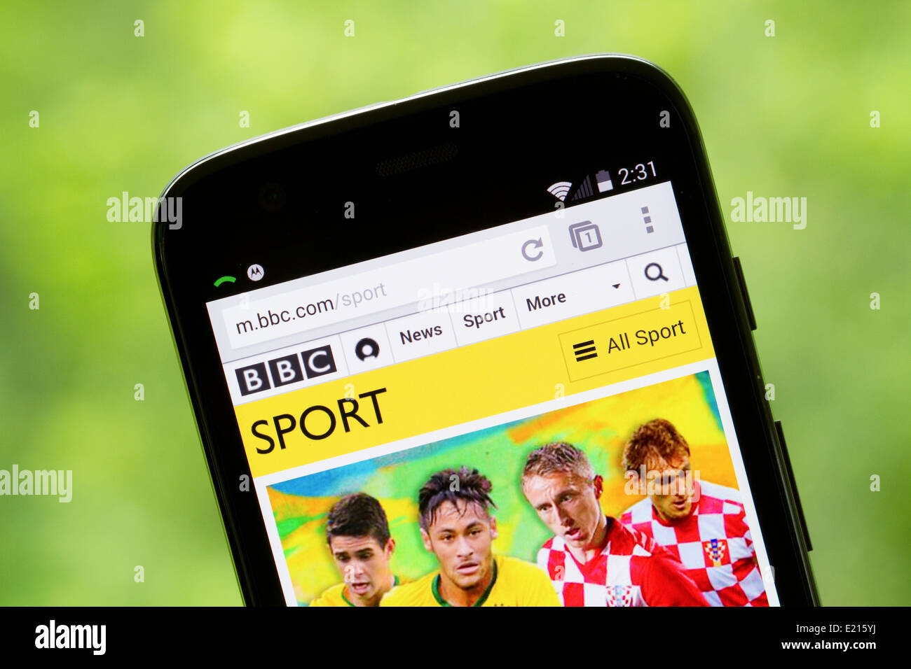 Bbc sports website hi-res stock photography and images - Alamy