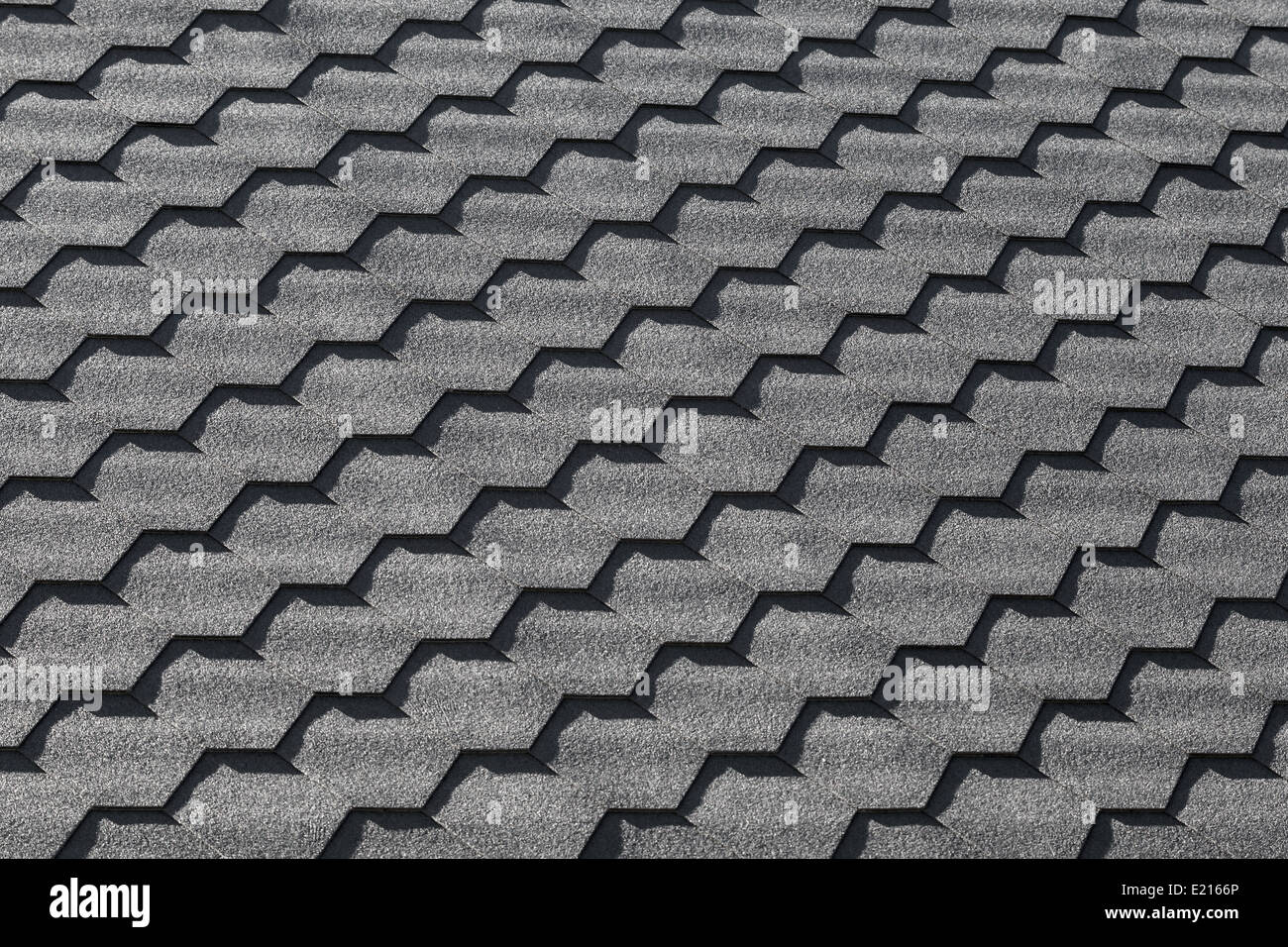 Modern black roof tiling pattern, background photo texture Stock Photo ...