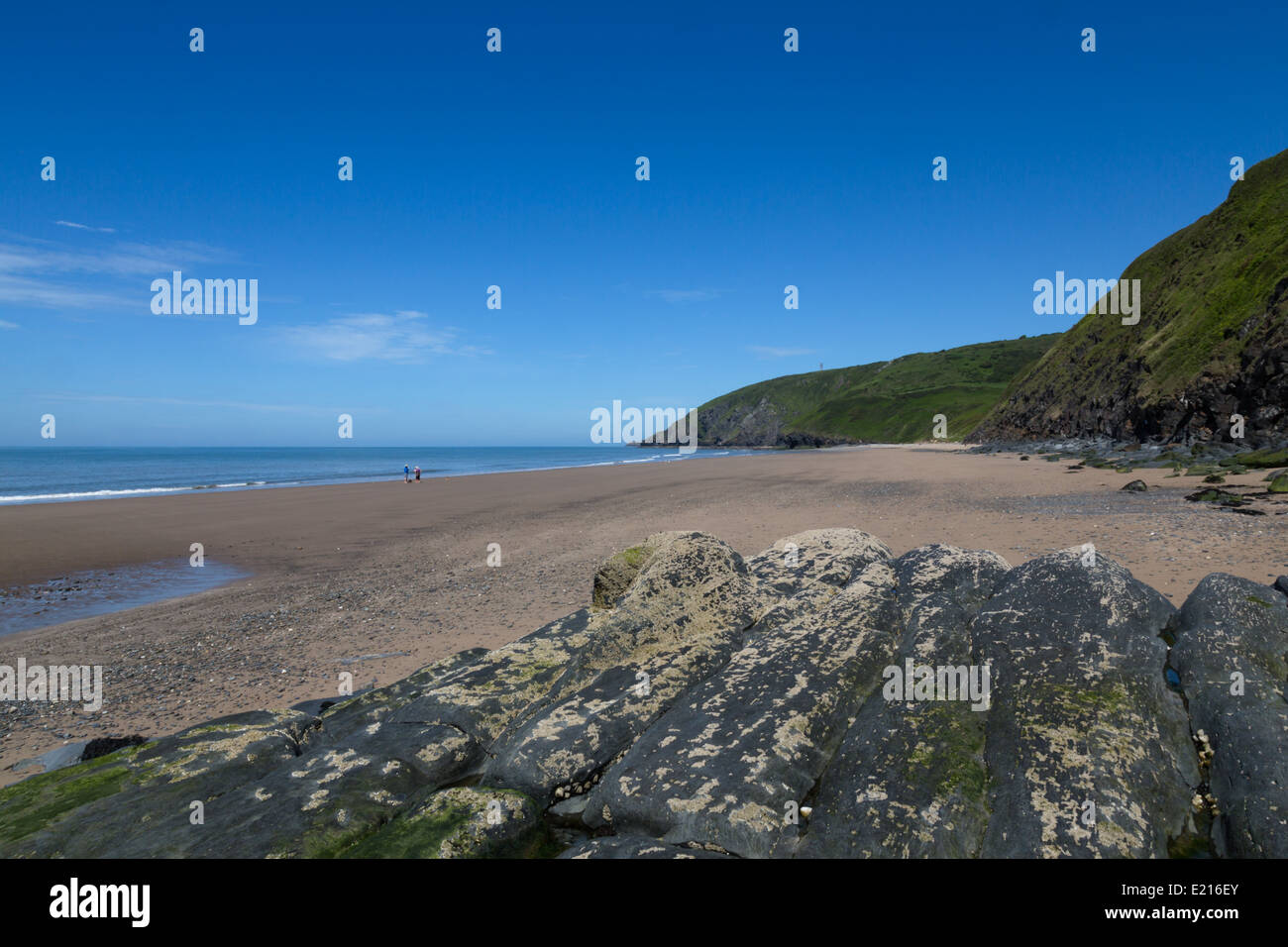 Penbryn beach hi-res stock photography and images - Alamy