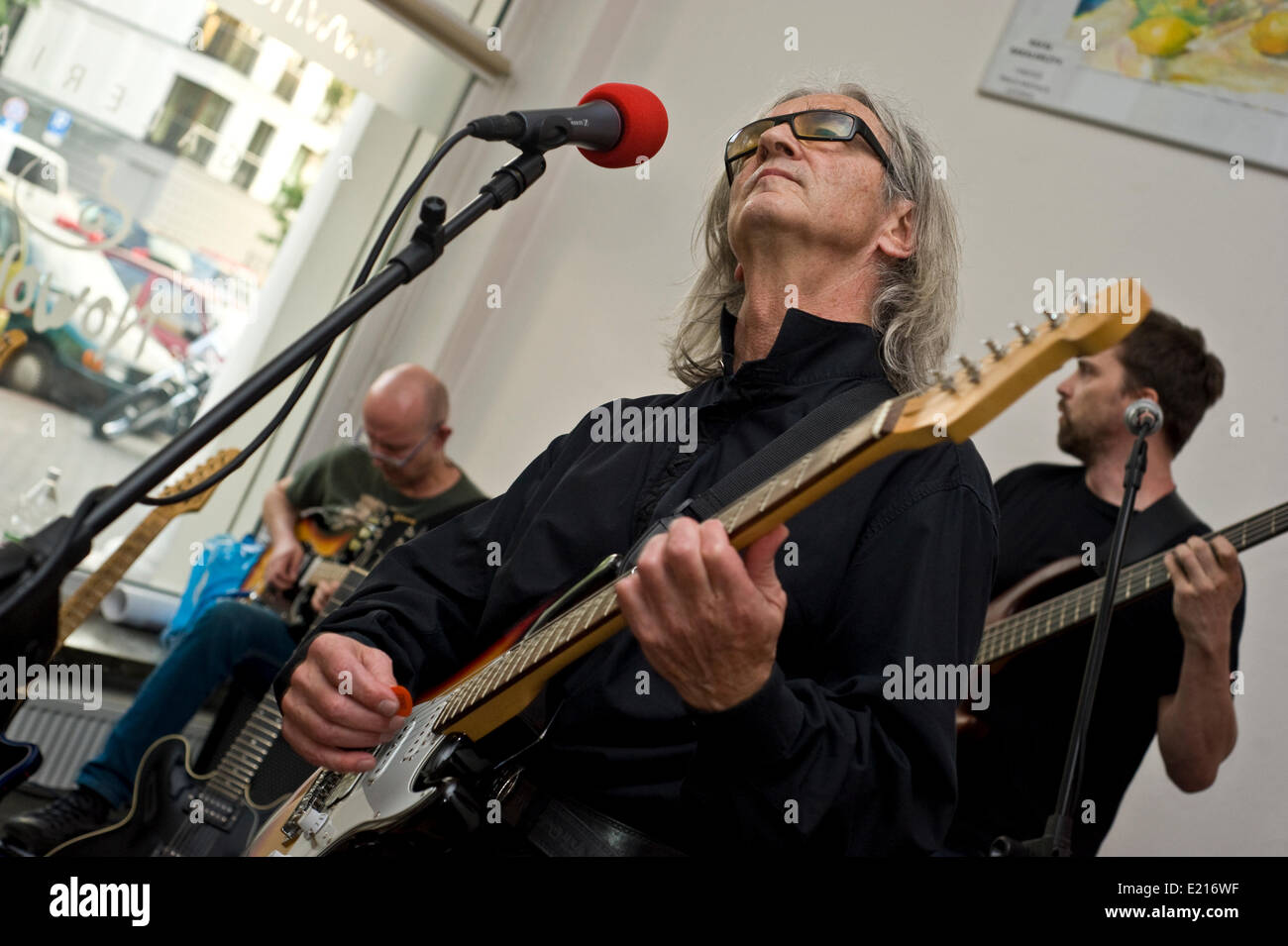 Warsaw, Poland. 12th June 2014. Progressive-rock band Klan from Warsaw ...