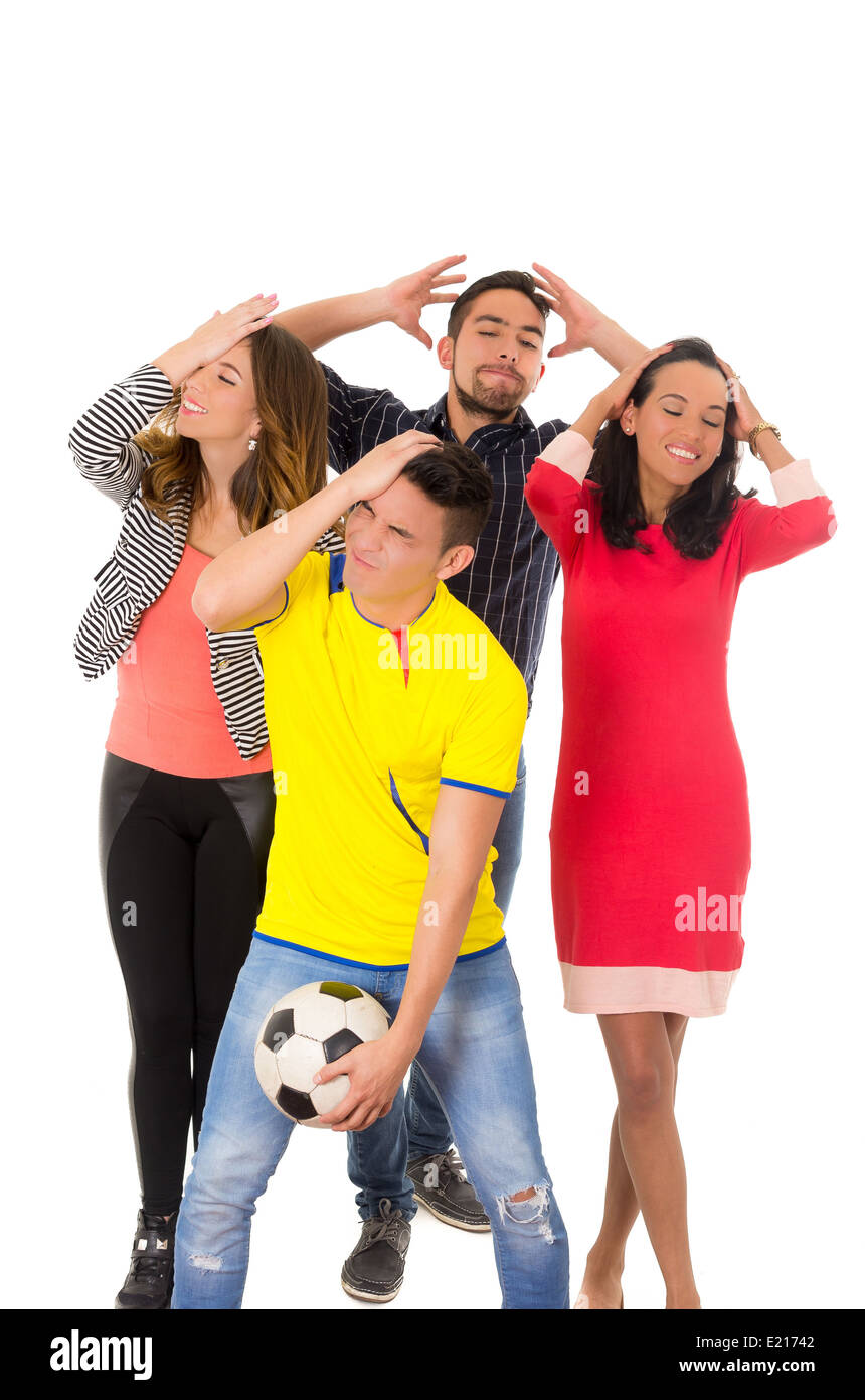Friends match Cut Out Stock Images & Pictures - Alamy
