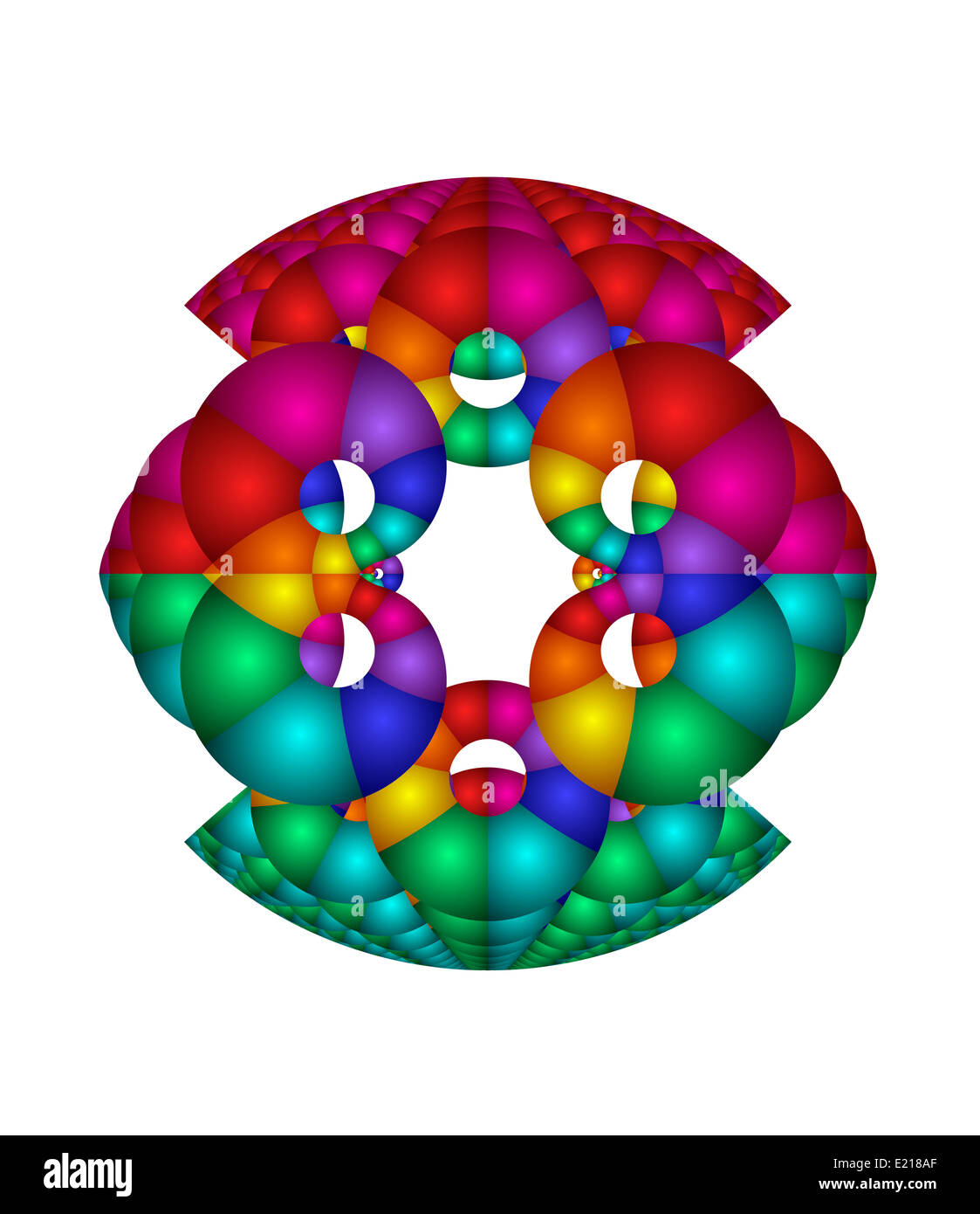 Beautiful Rainbow Motifs Design Elements Cut Out Stock Photo - Alamy