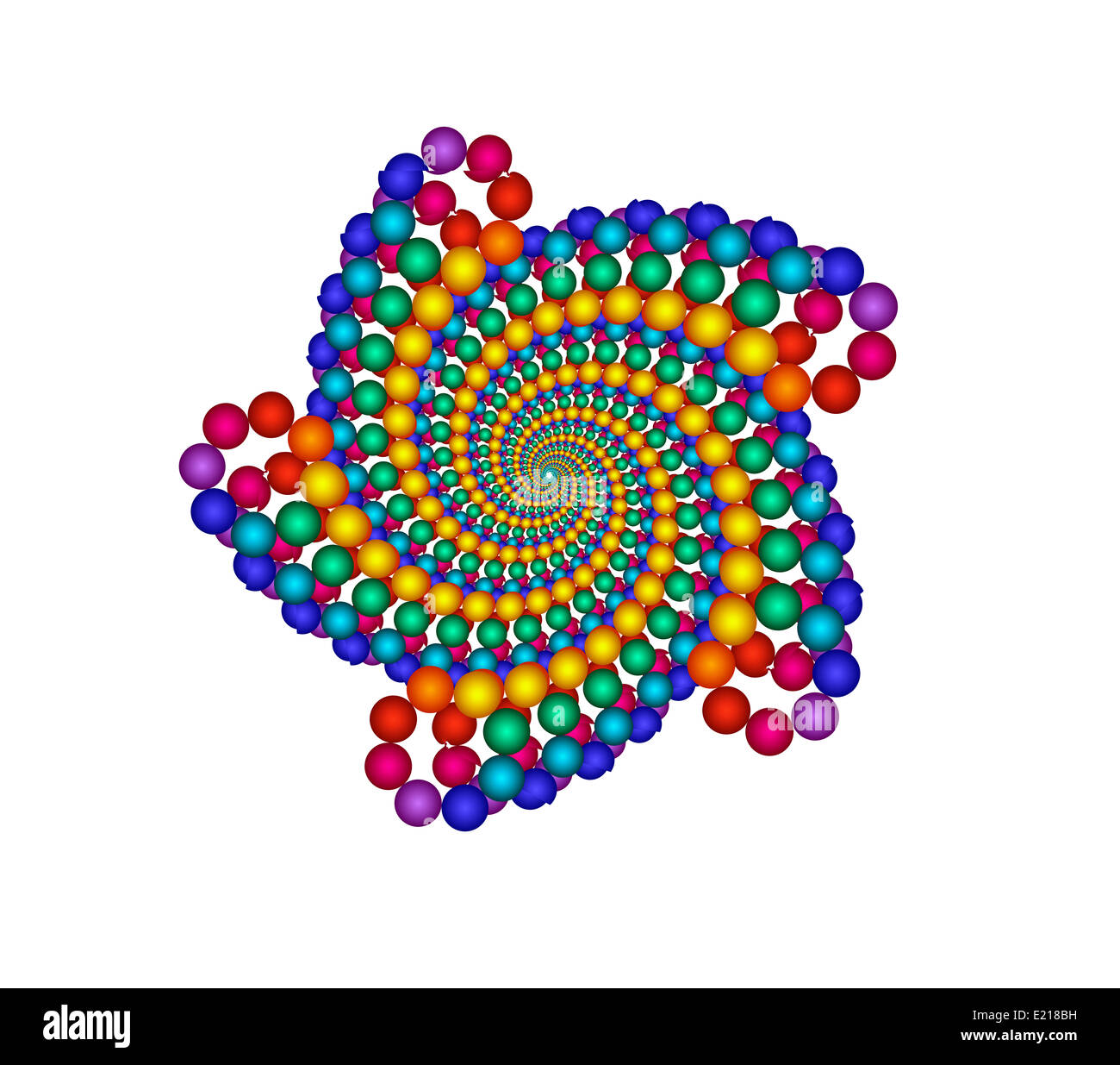 Beautiful Rainbow Motifs Design Elements Cut Out Stock Photo - Alamy