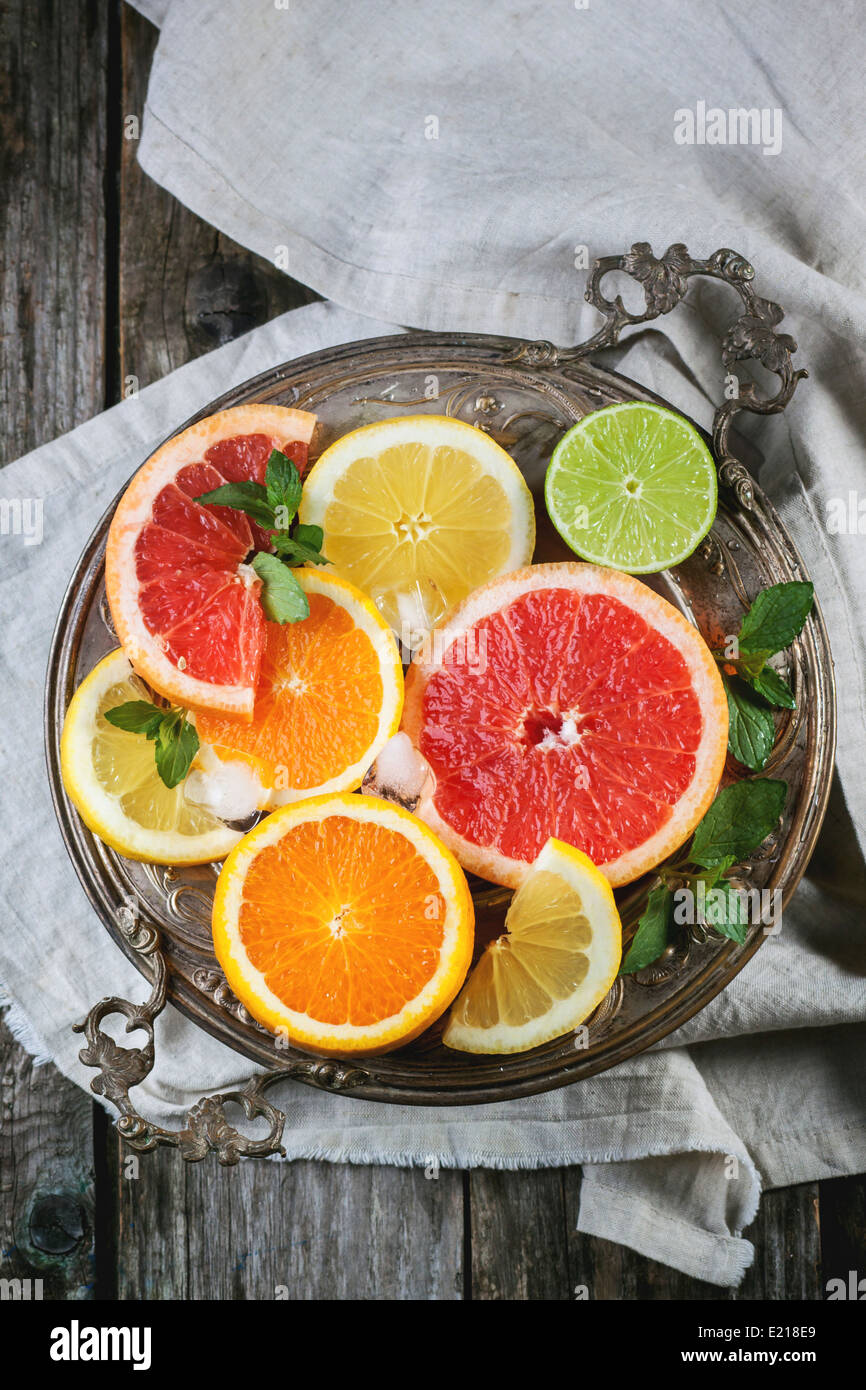 Citrus fruits vintage hi-res stock photography and images - Alamy