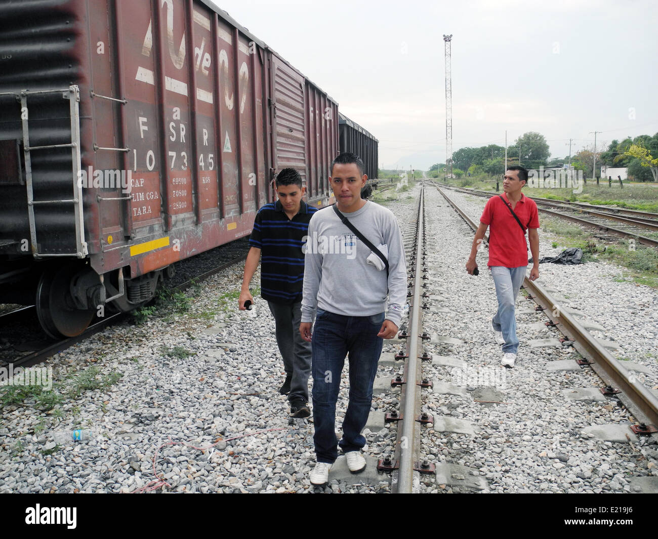 La bestia train mexico hi-res stock photography and images - Alamy