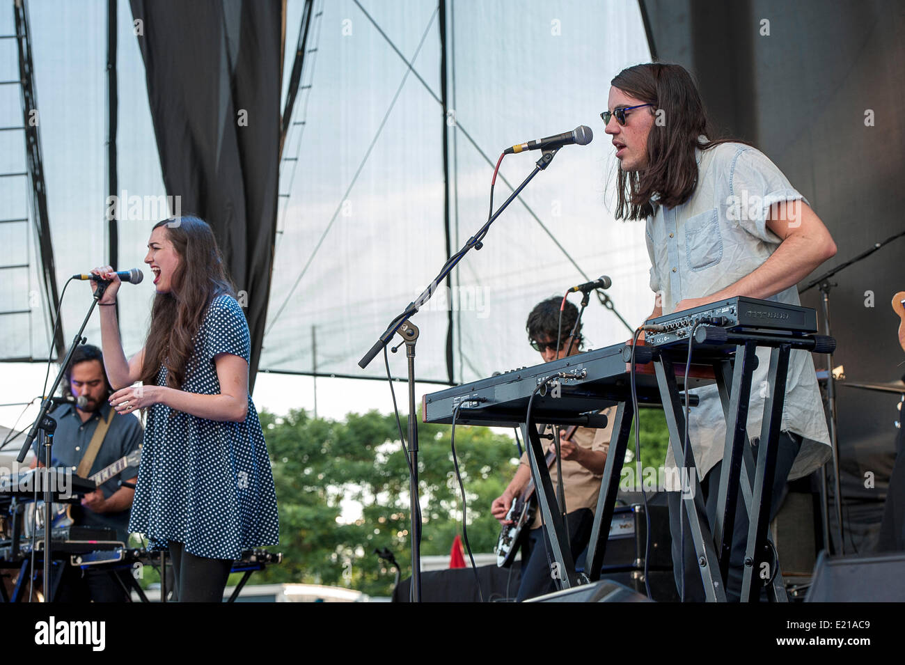 Raleigh, North Carolina, US. 12th June, 2014. USA Singer MADELINE ...