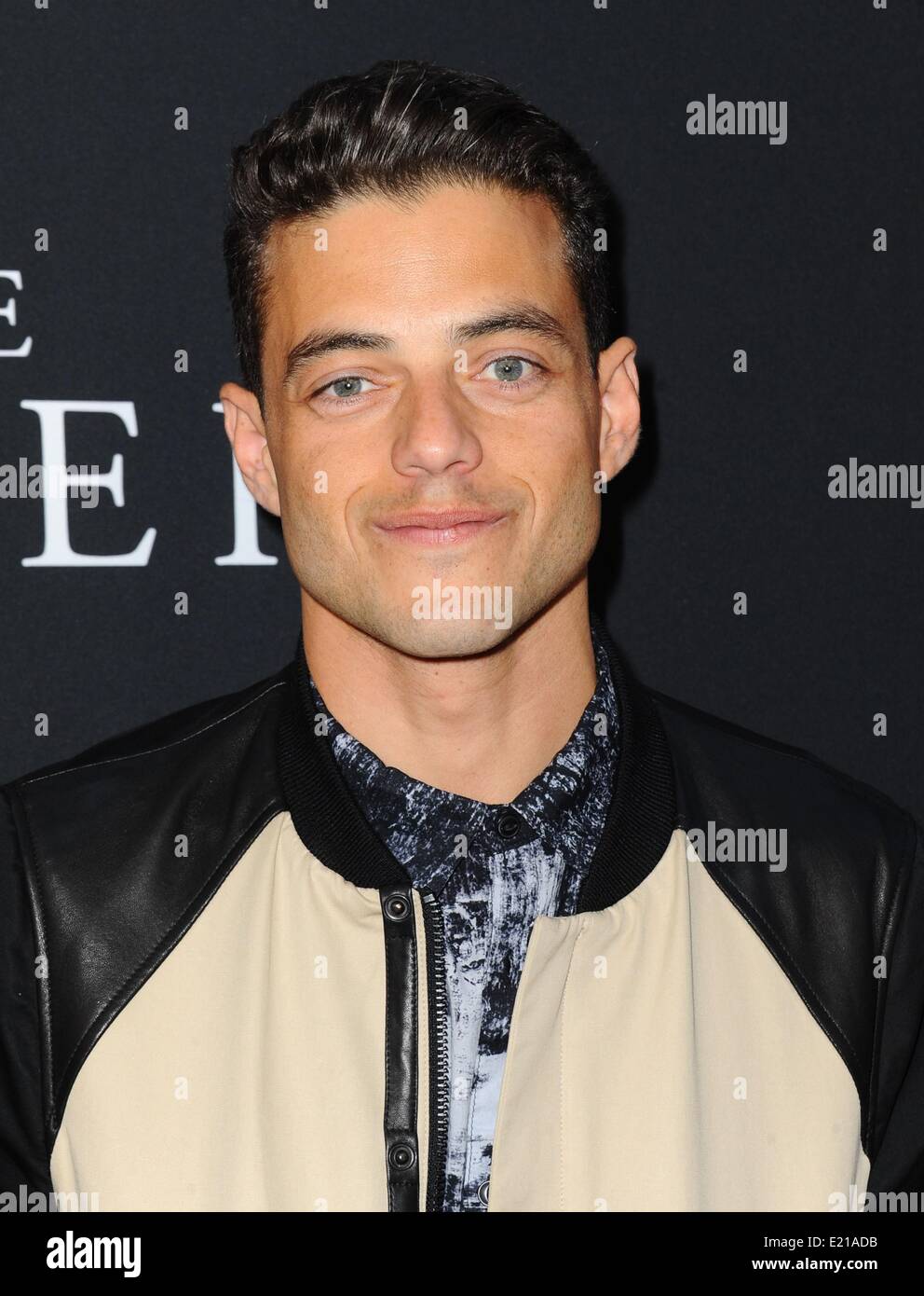 Los Angeles, CA, USA. 12th June, 2014. Rami Malek at arrivals for THE ...