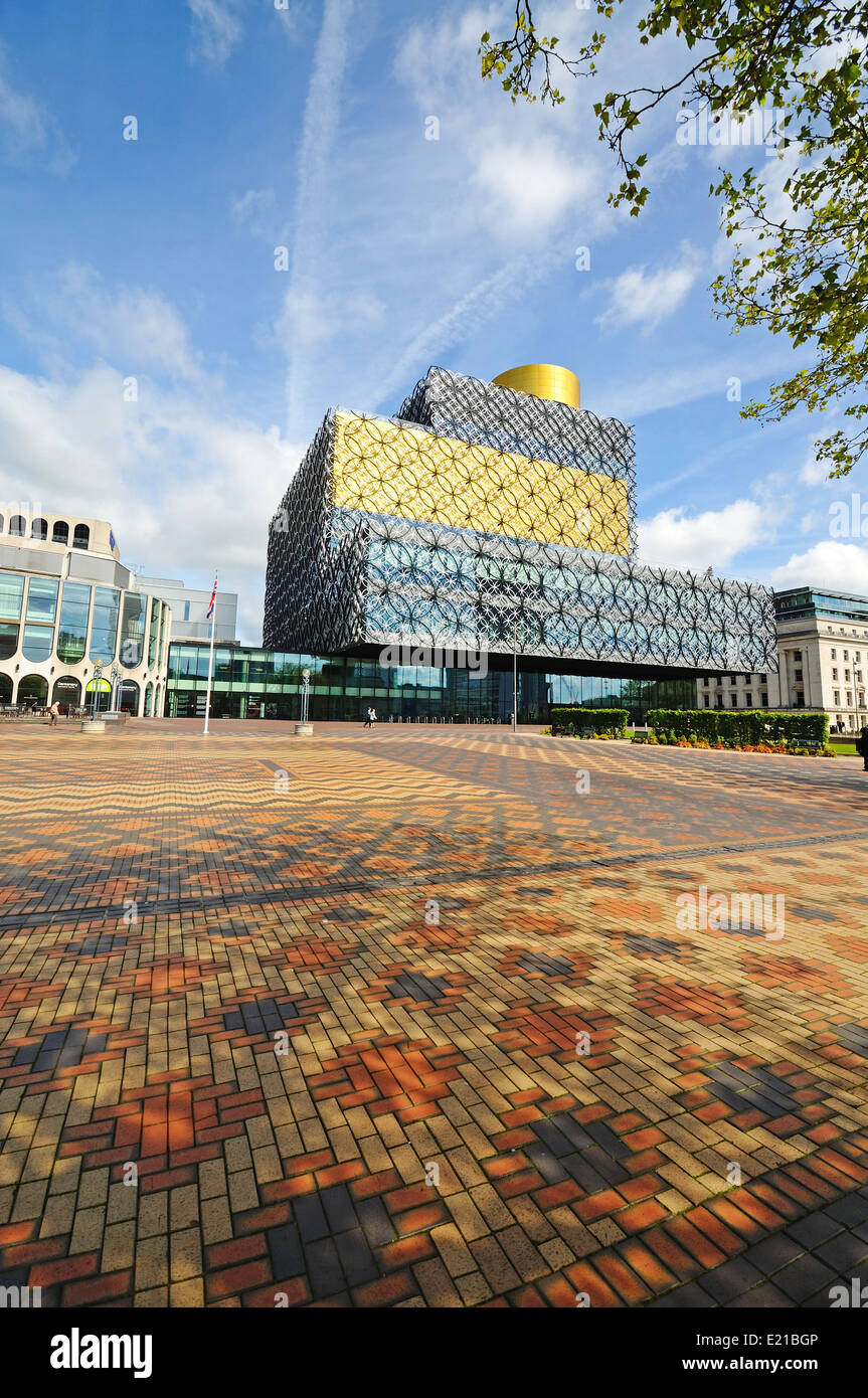 The Library of Birmingham, Centenary Square, Birmingham, England, UK ...