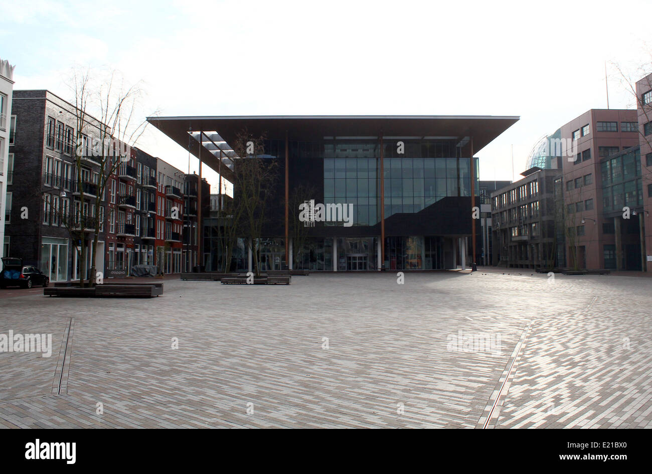 New Frisian Museum ( Frysk Museum) building at Wilhelminaplein ...