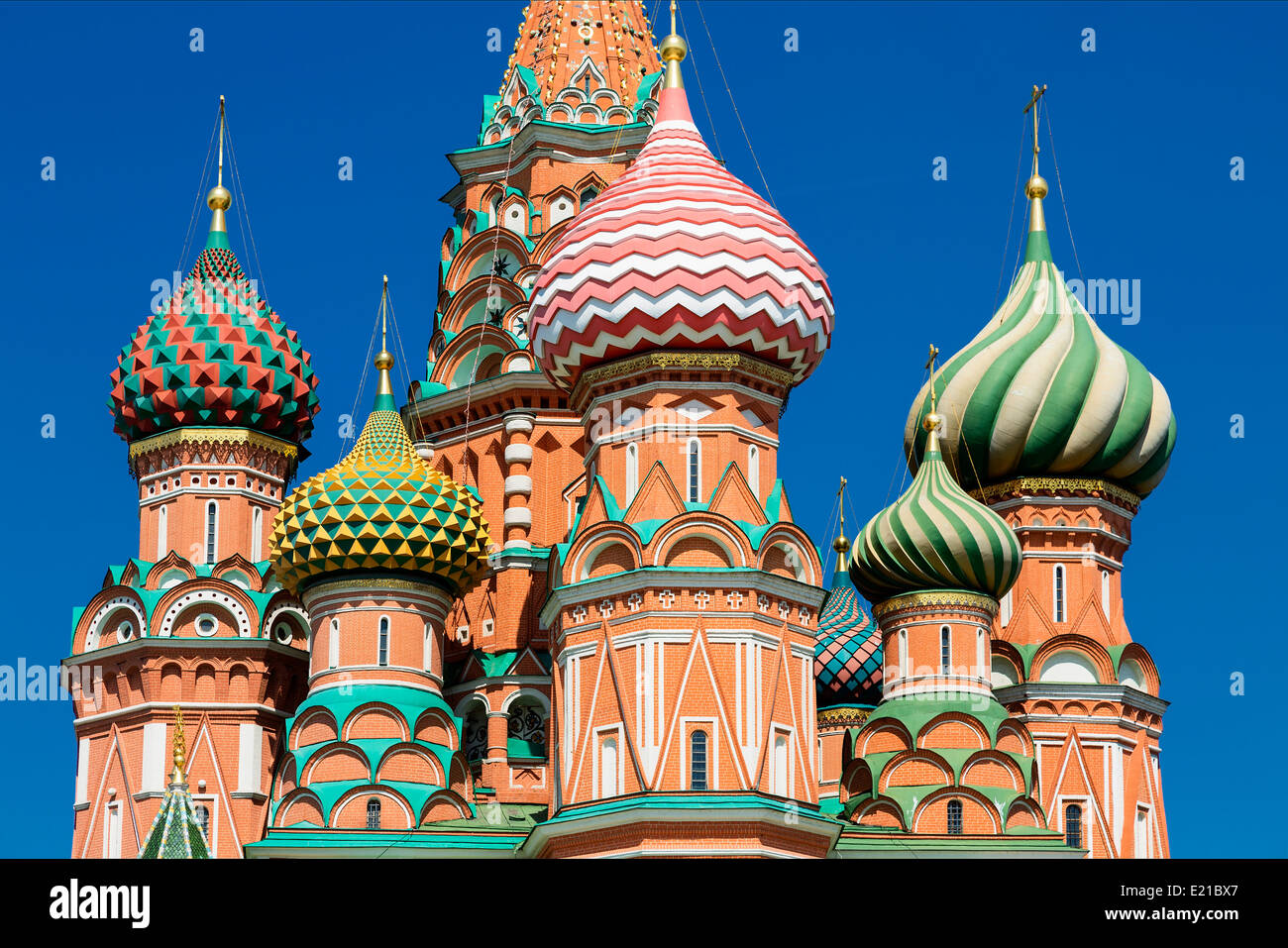 Russia St. Basil's Cathedral in Moscow Stock Photo - Alamy