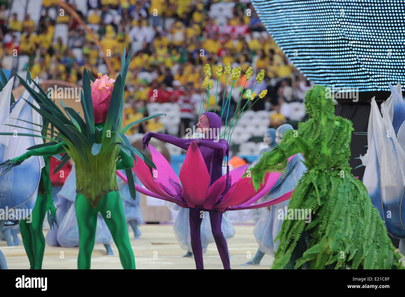Sao Paulo, Brazil. 12th June, 2014. Opening ceremony of the World Cup ...