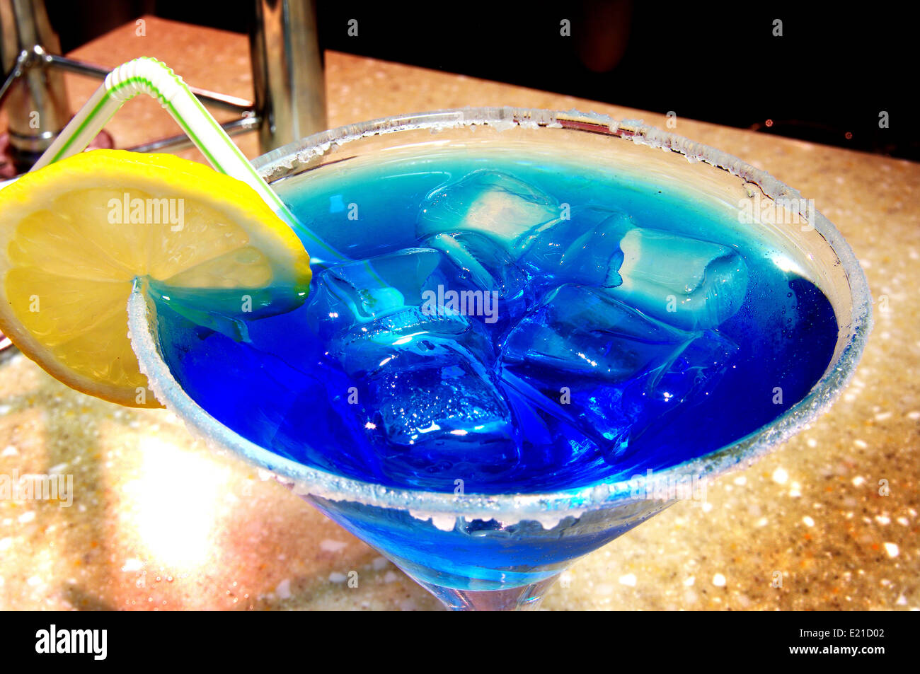 Cocktail - a mix of various drinks. Sometimes alcoholic drinks Stock ...