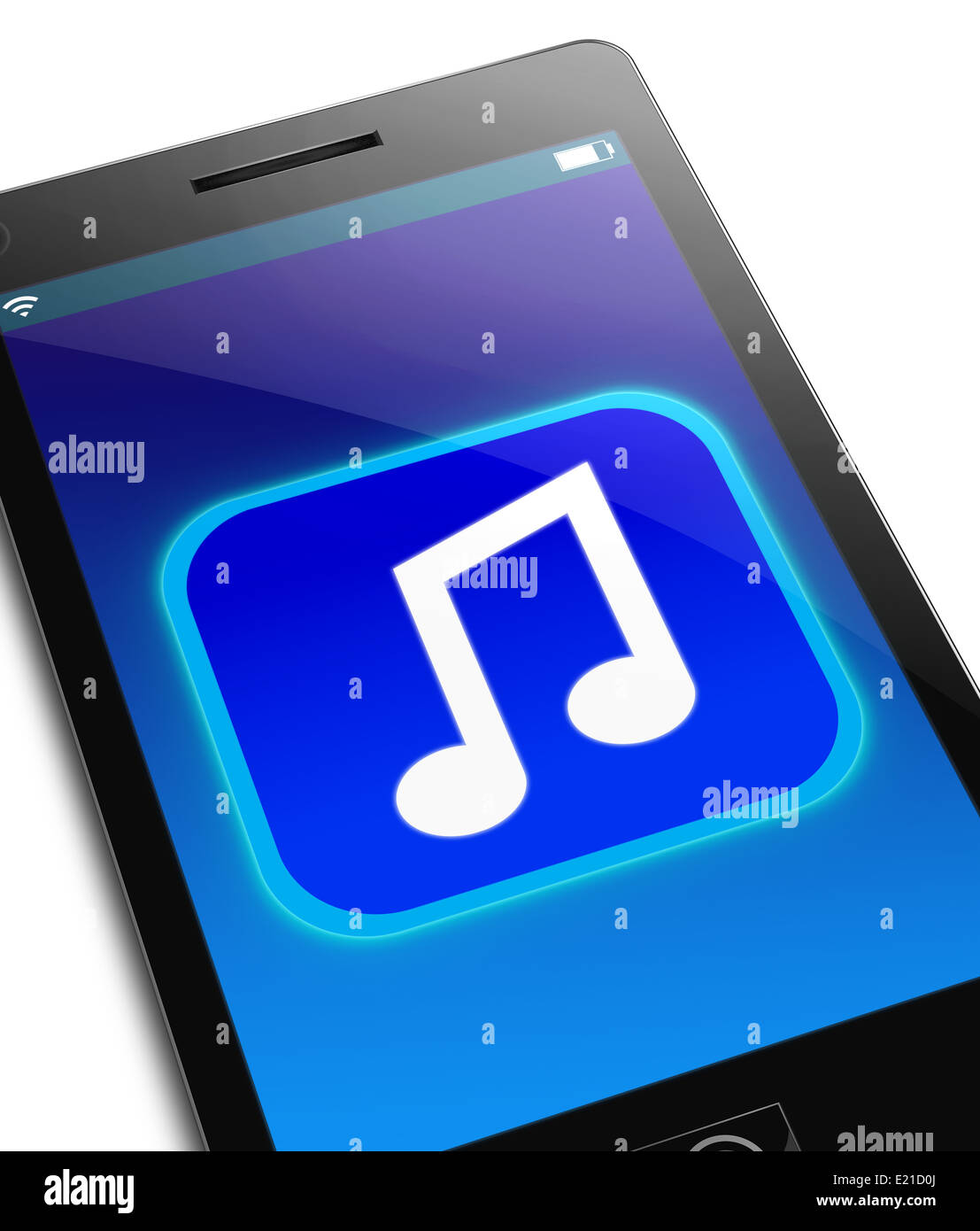 Music library icon hi-res stock photography and images - Alamy