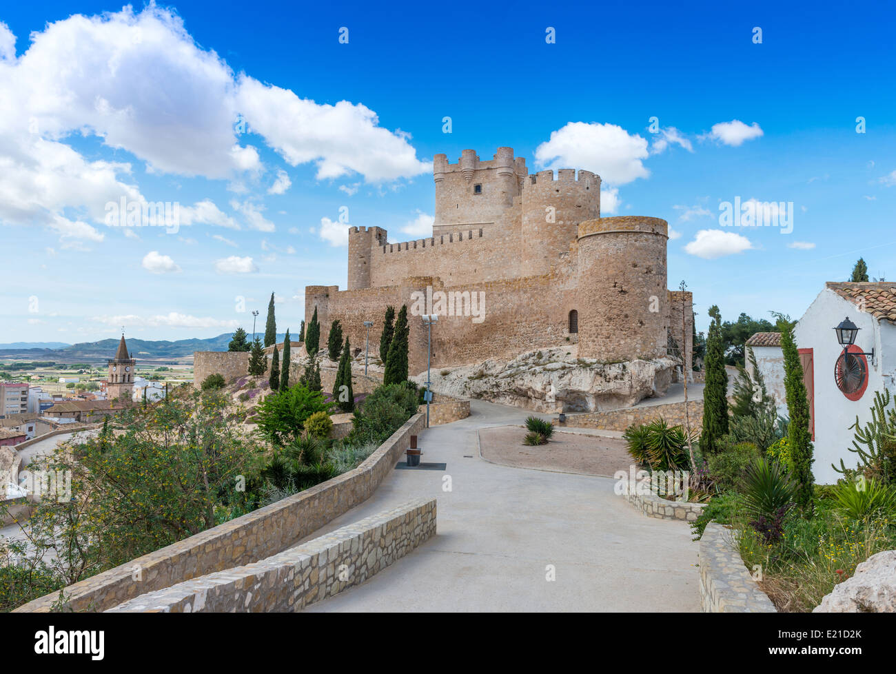 Villena Castle Alicante Province Spain Stock Photo - Alamy