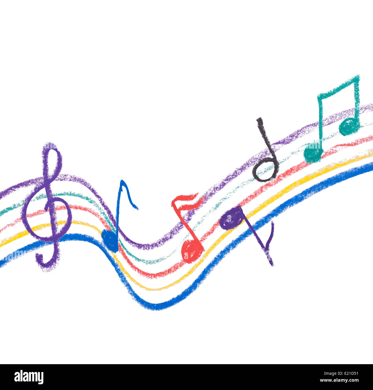 Abstract drawing curve on Cut Out Stock Images & Pictures - Alamy