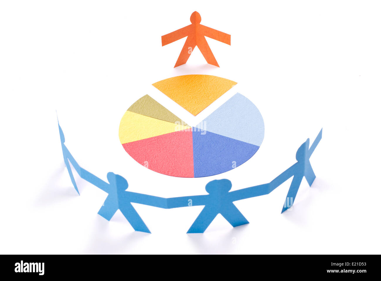 Working people discussing office Cut Out Stock Images & Pictures - Alamy