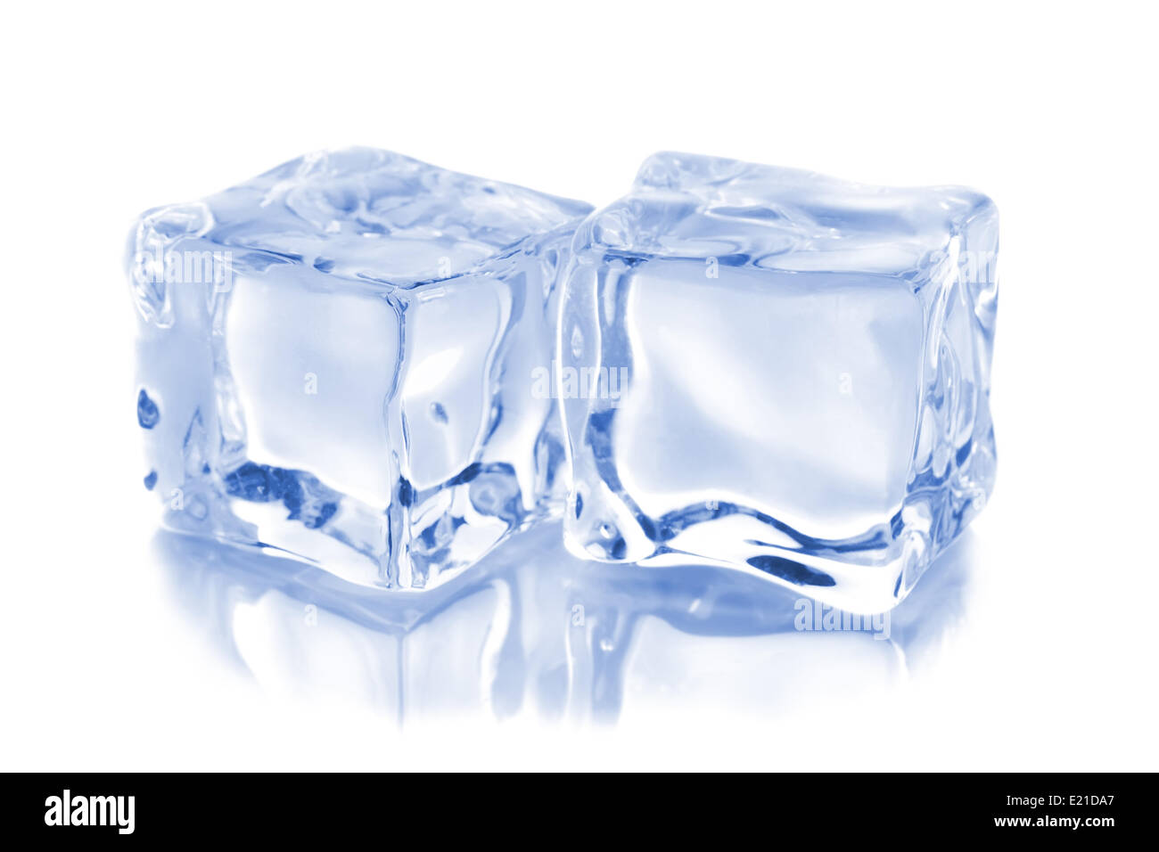 two ice cubes Stock Photo - Alamy