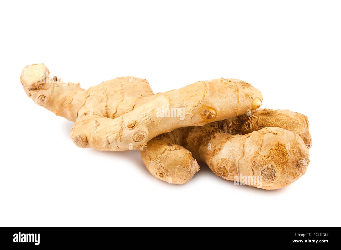 Ginger plant root Cut Out Stock Images & Pictures - Alamy