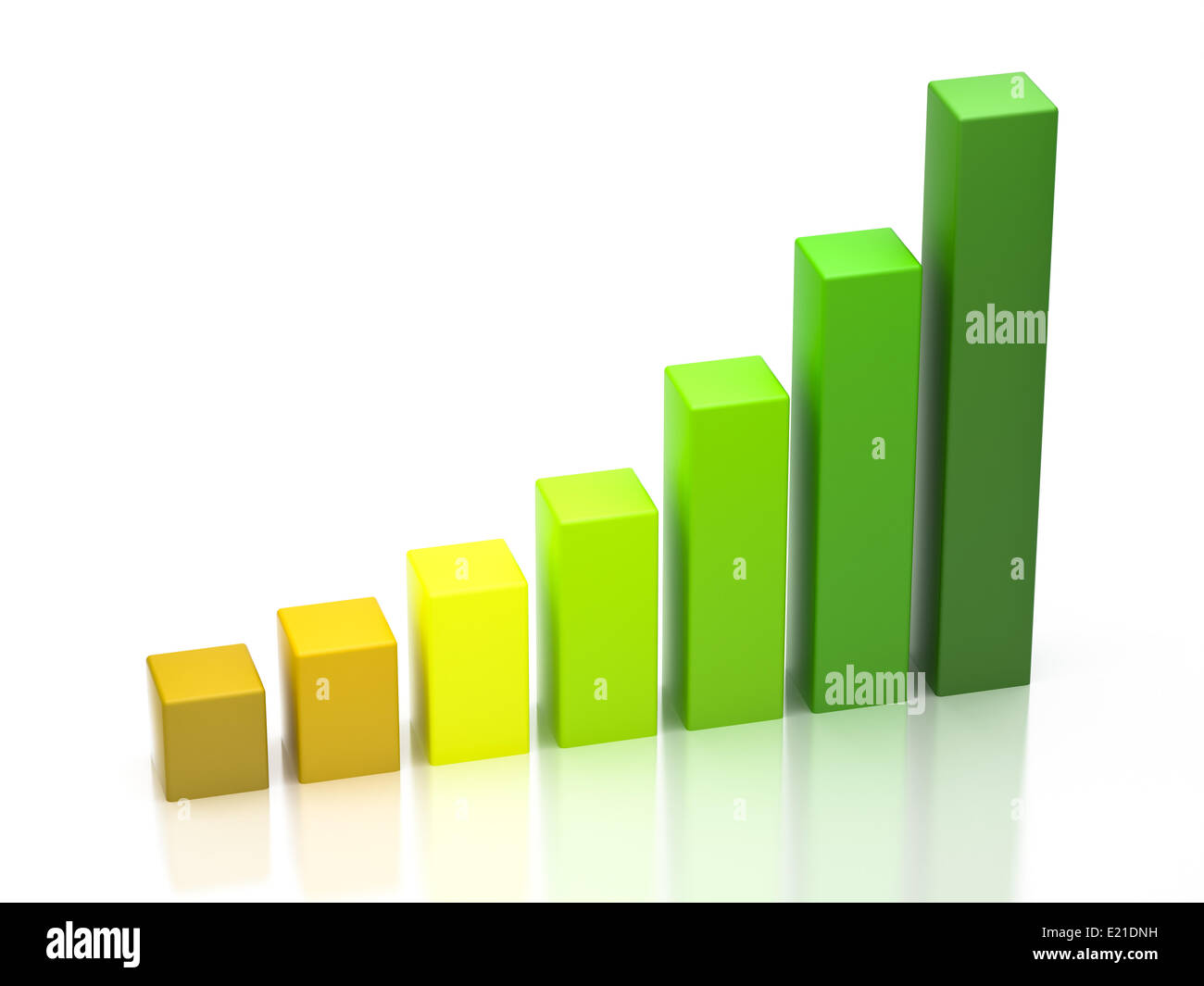 3d column chart Stock Photo - Alamy