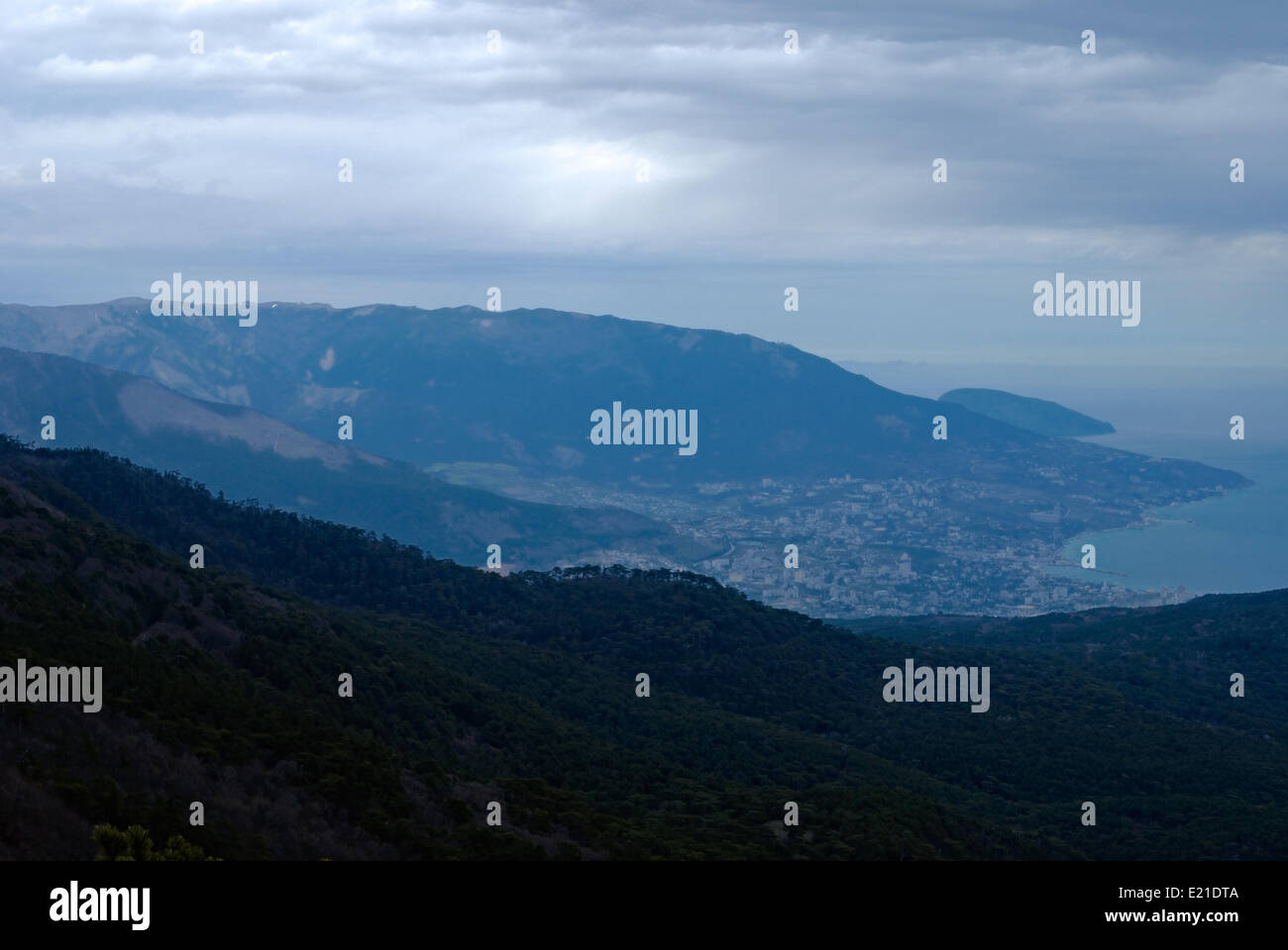 Blue Bay in Crimea. country Ukraine Stock Photo - Alamy