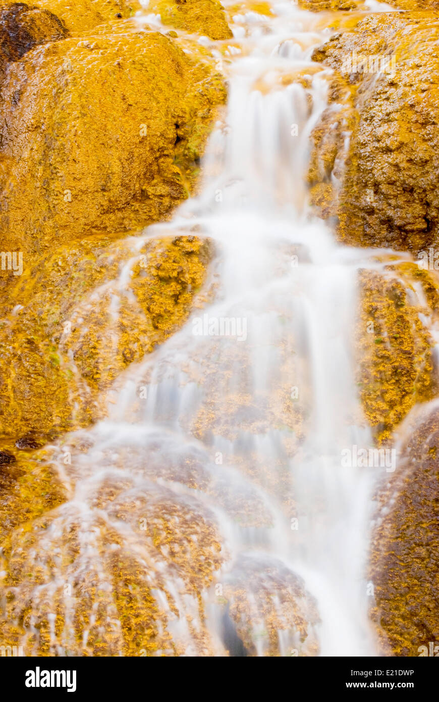 Golden waterfall hi-res stock photography and images - Alamy