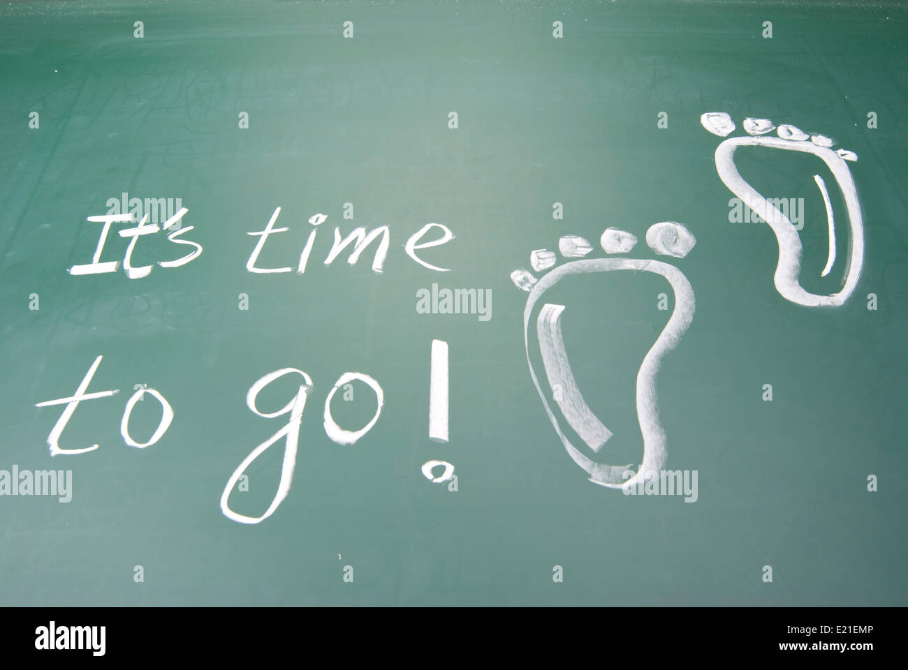 It is time to go Stock Photo - Alamy