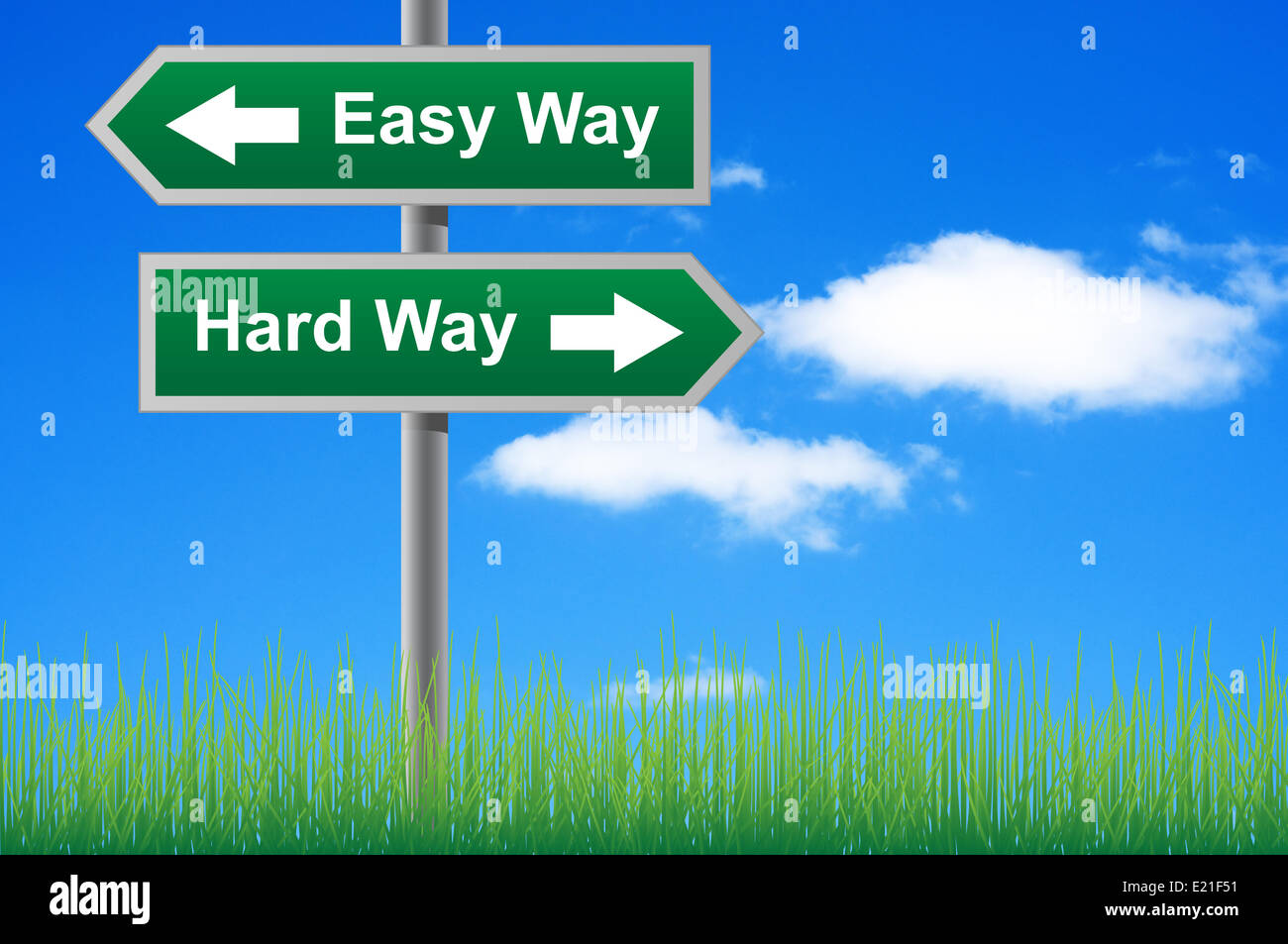 Easy way hi-res stock photography and images - Alamy