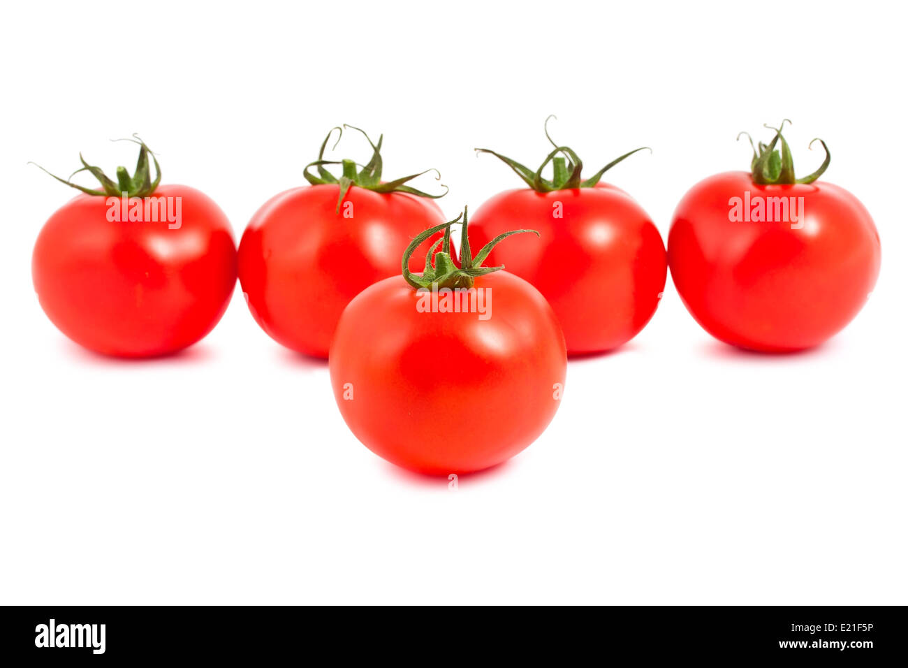 Bunch fresh juicy tomatoes Cut Out Stock Images & Pictures - Alamy