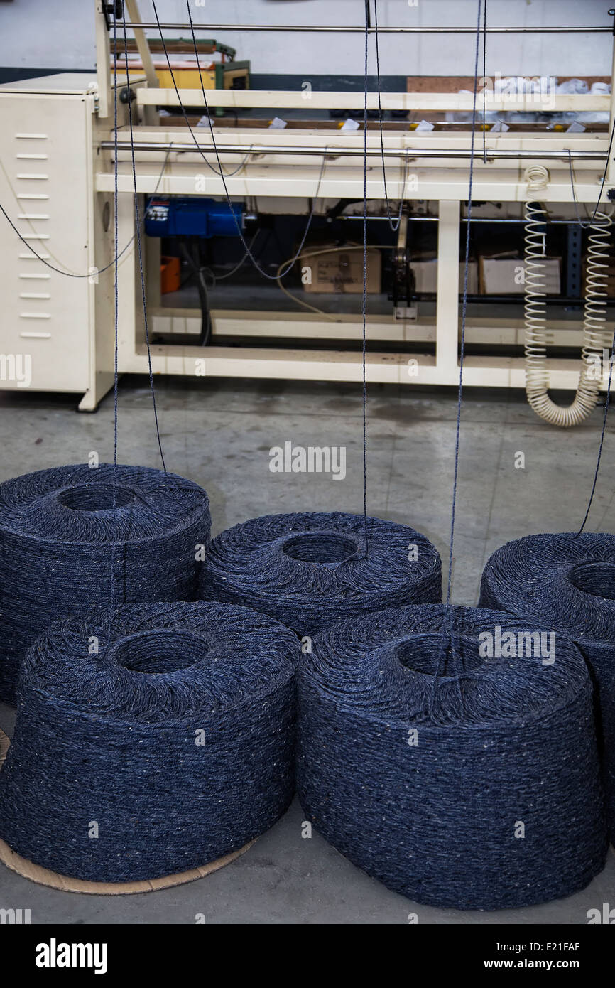 Textile machine in power loom hi-res stock photography and images - Alamy