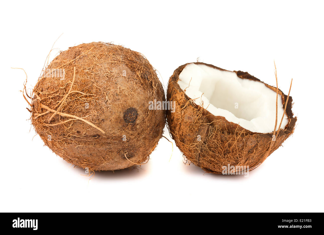 Half cut coconut hi-res stock photography and images - Alamy