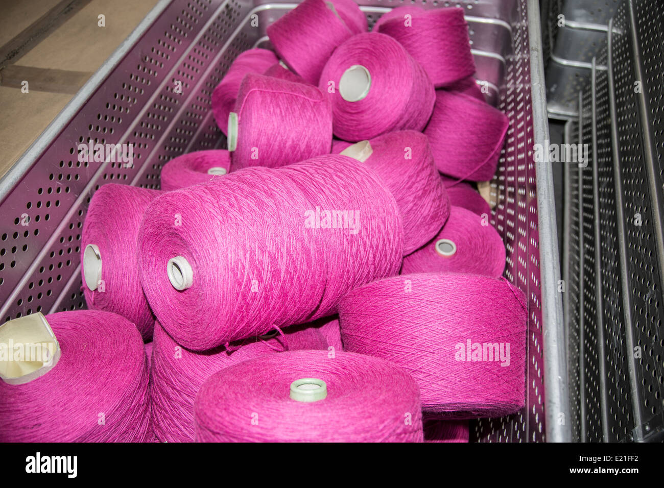 Wool processing factory hi-res stock photography and images - Alamy
