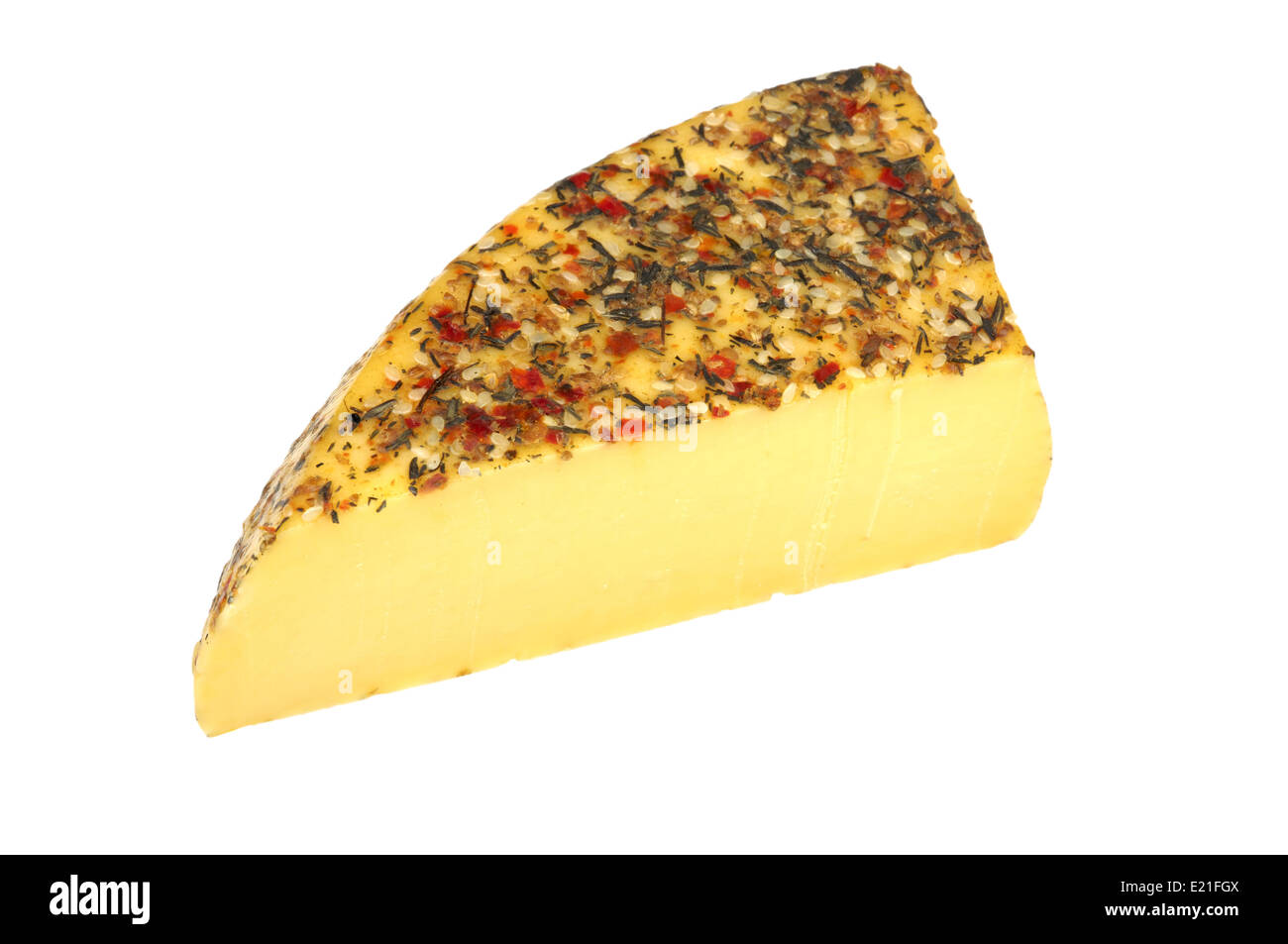 cheese with herbs Stock Photo - Alamy