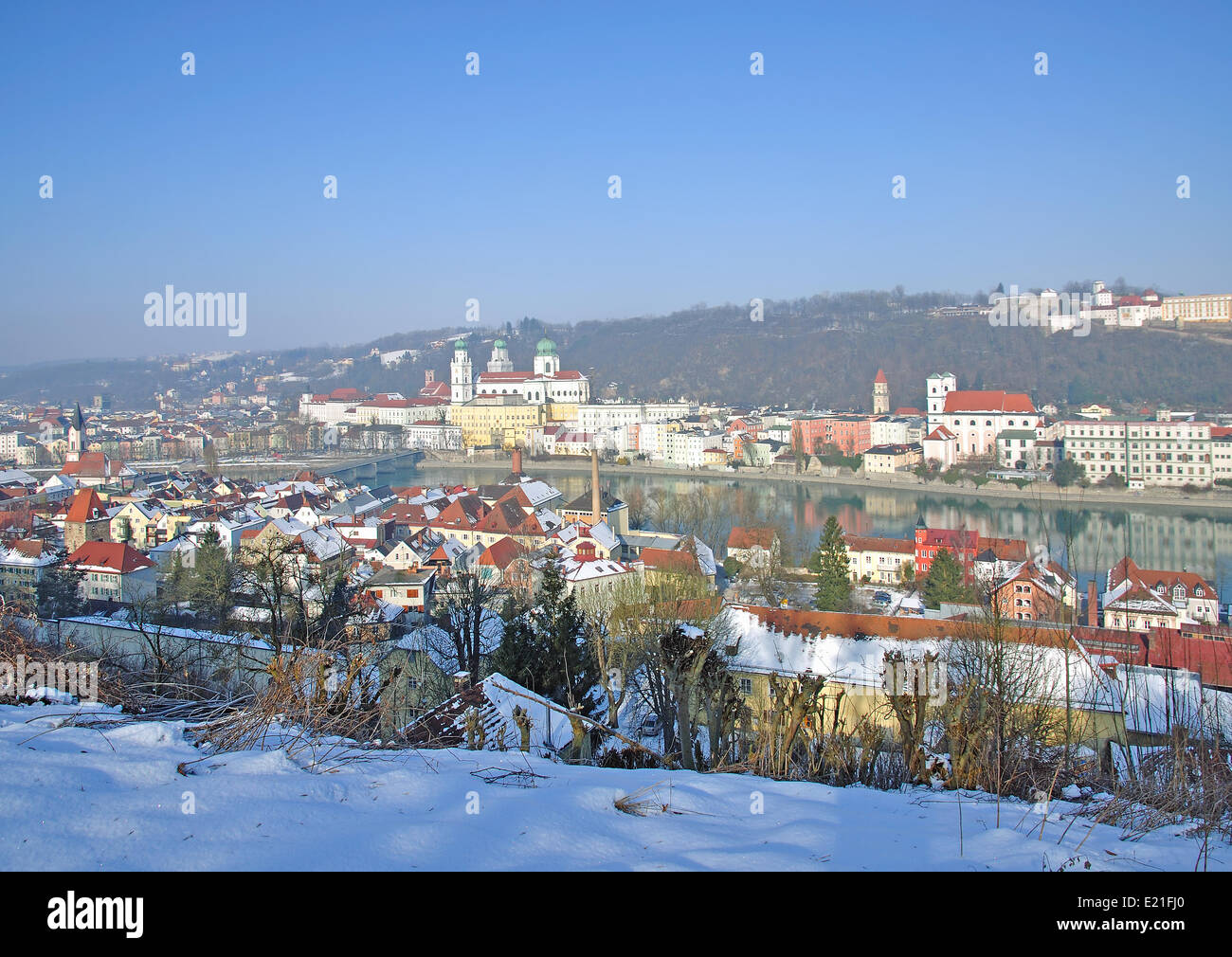 Passau danube winter hi-res stock photography and images - Alamy