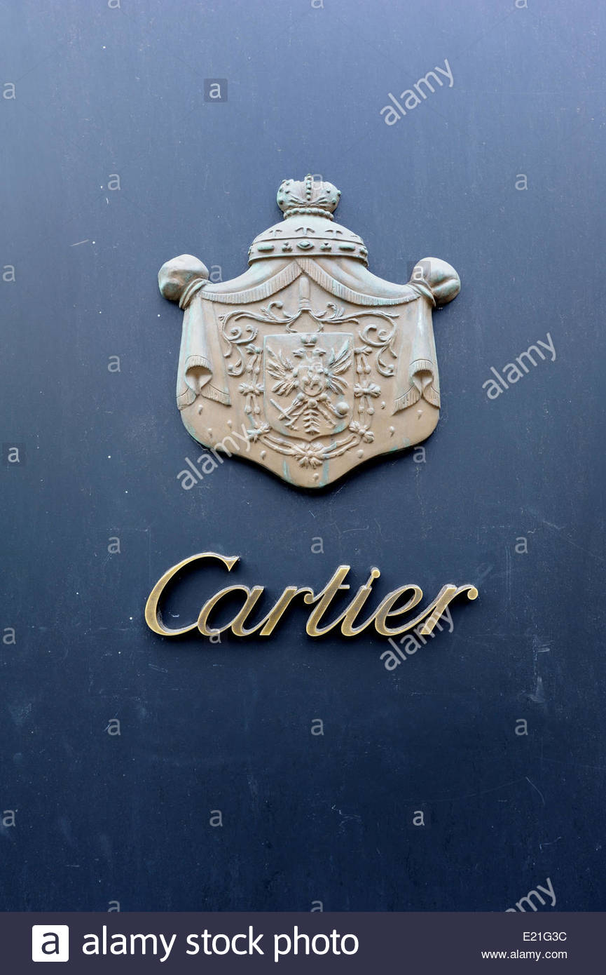 Cartier Logo Stock Photos & Cartier Logo Stock Images - Alamy