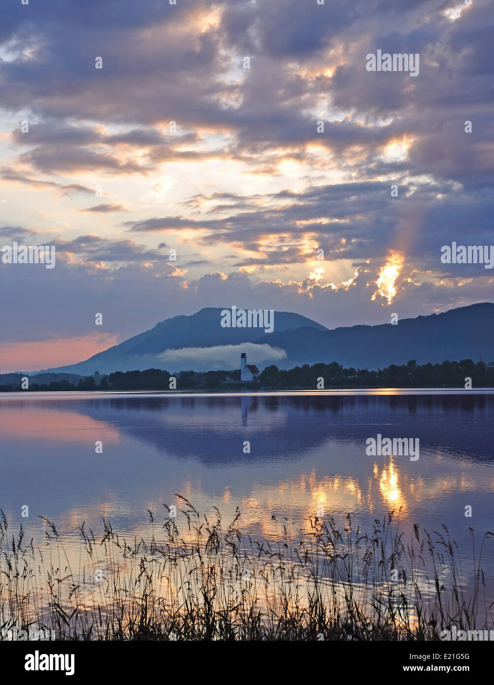 Lake forggensee allgaeu bavaria germany hi-res stock photography and ...
