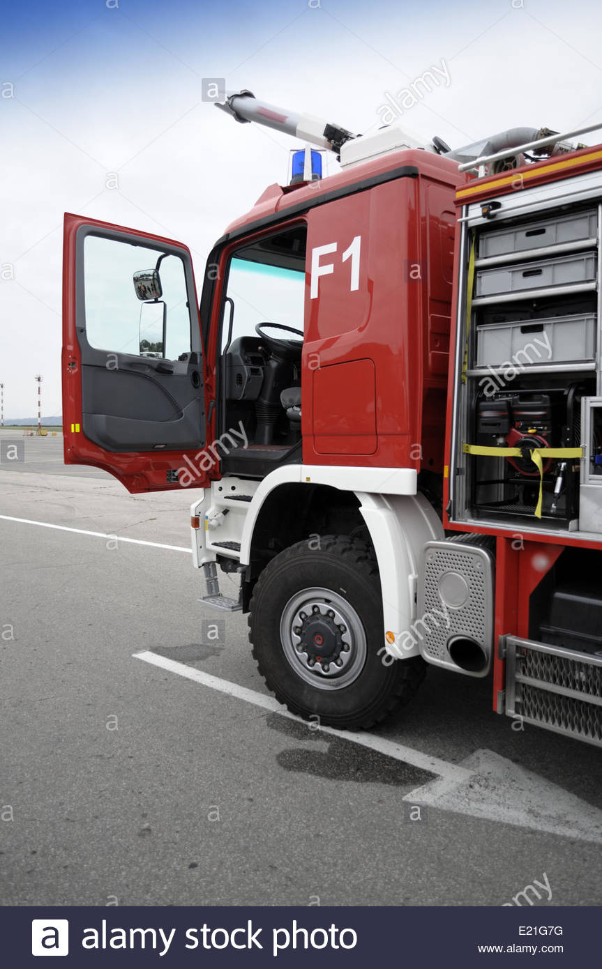 Firetruck Door Stock Photos & Firetruck Door Stock Images - Alamy