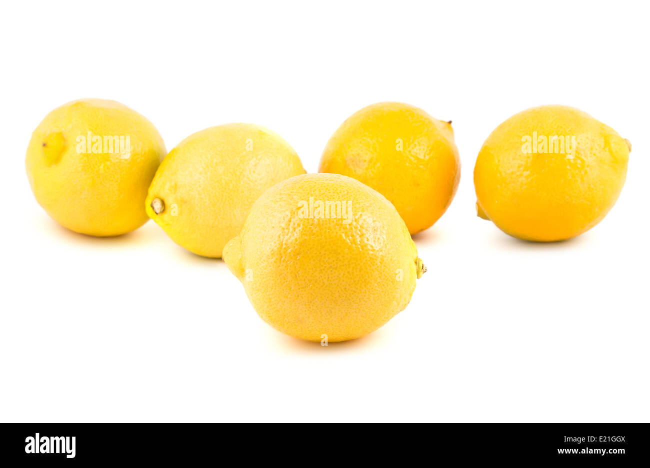 Yellow ripe lemons Stock Photo - Alamy