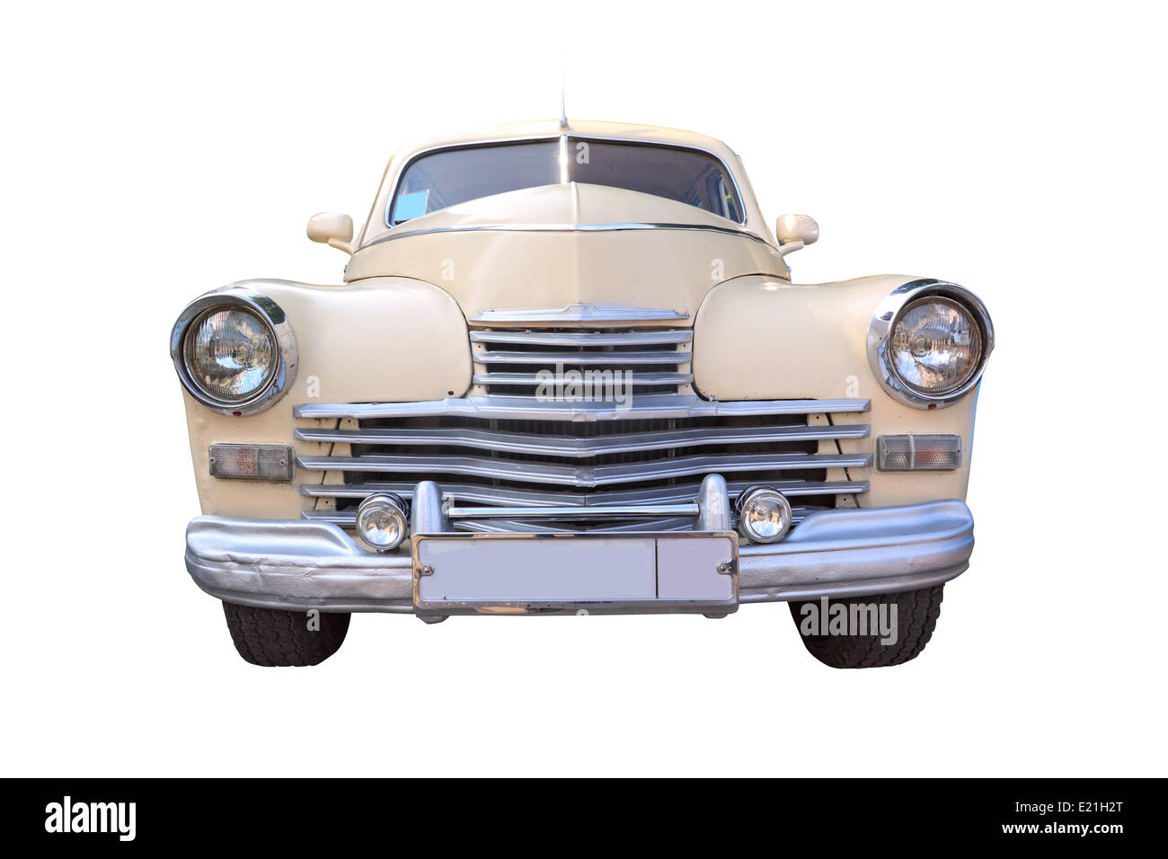 Classic old car town Cut Out Stock Images & Pictures - Alamy