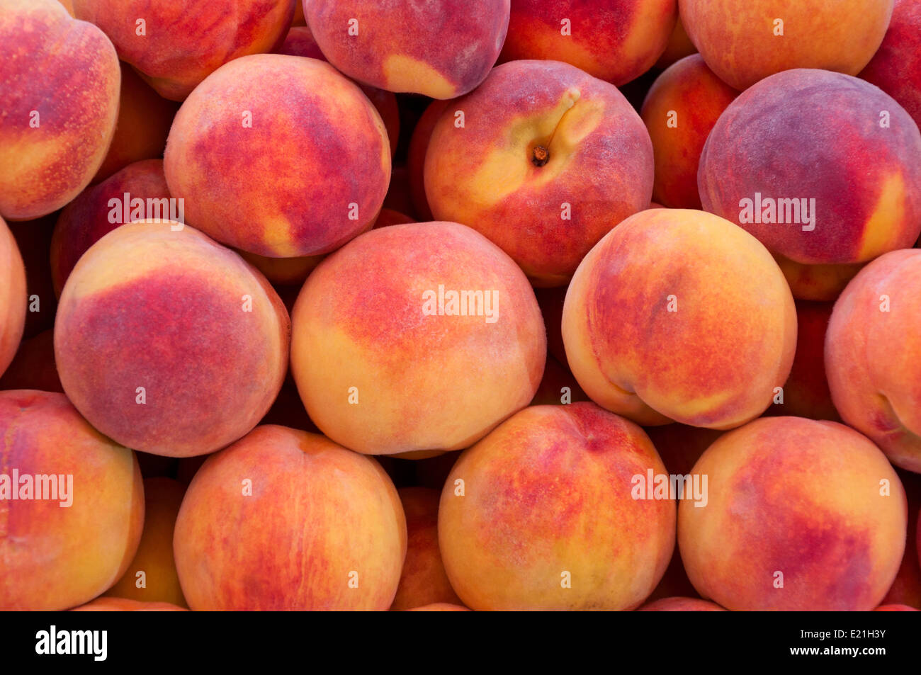 Peach close up Stock Photo - Alamy