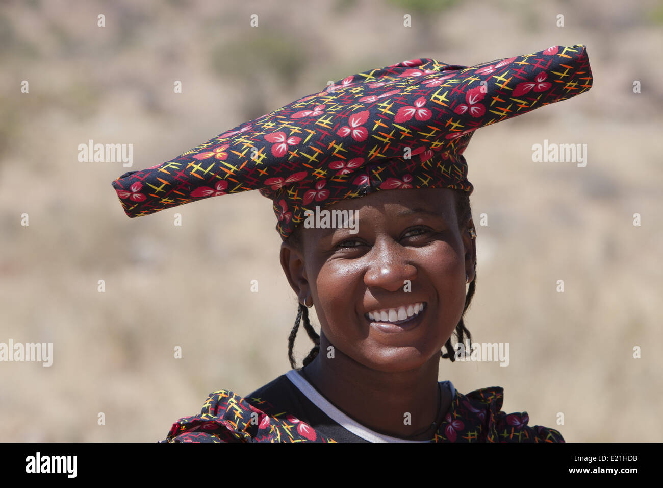 Namibia woman beautiful hi-res stock photography and images - Alamy